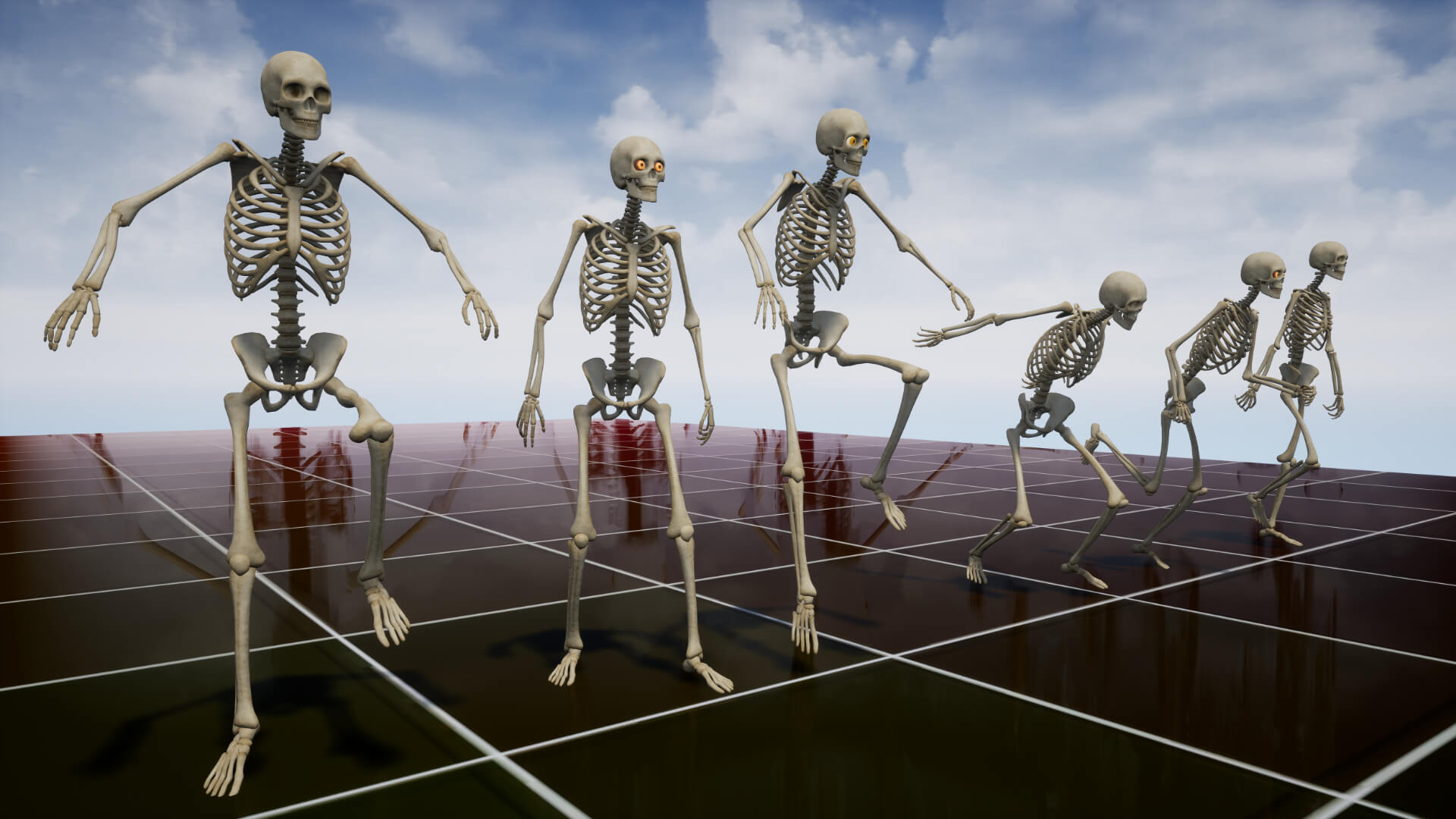 Skeletoid for Unreal Engine - 3D Model by Vyusur