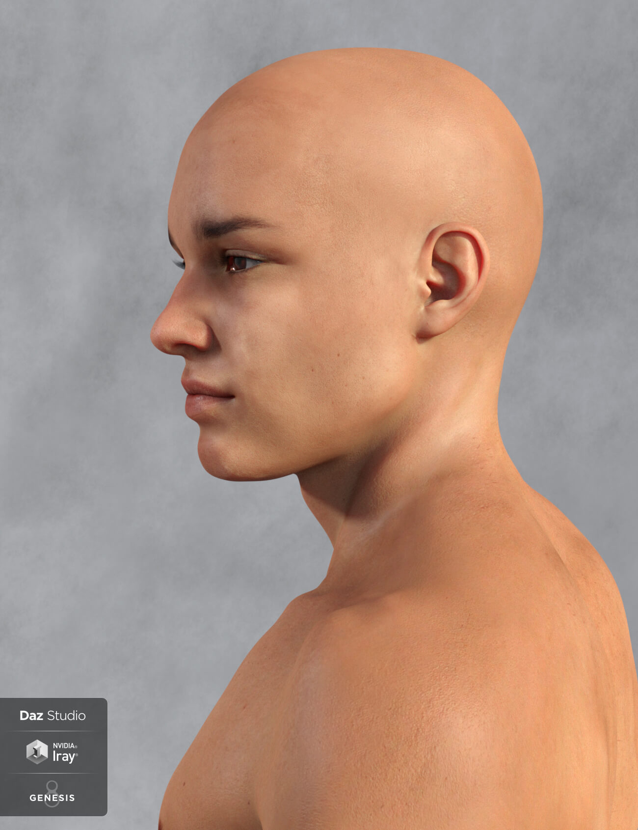 Tan Skin Texture Merchant Resource for G8M - Daz Content by Vyusur