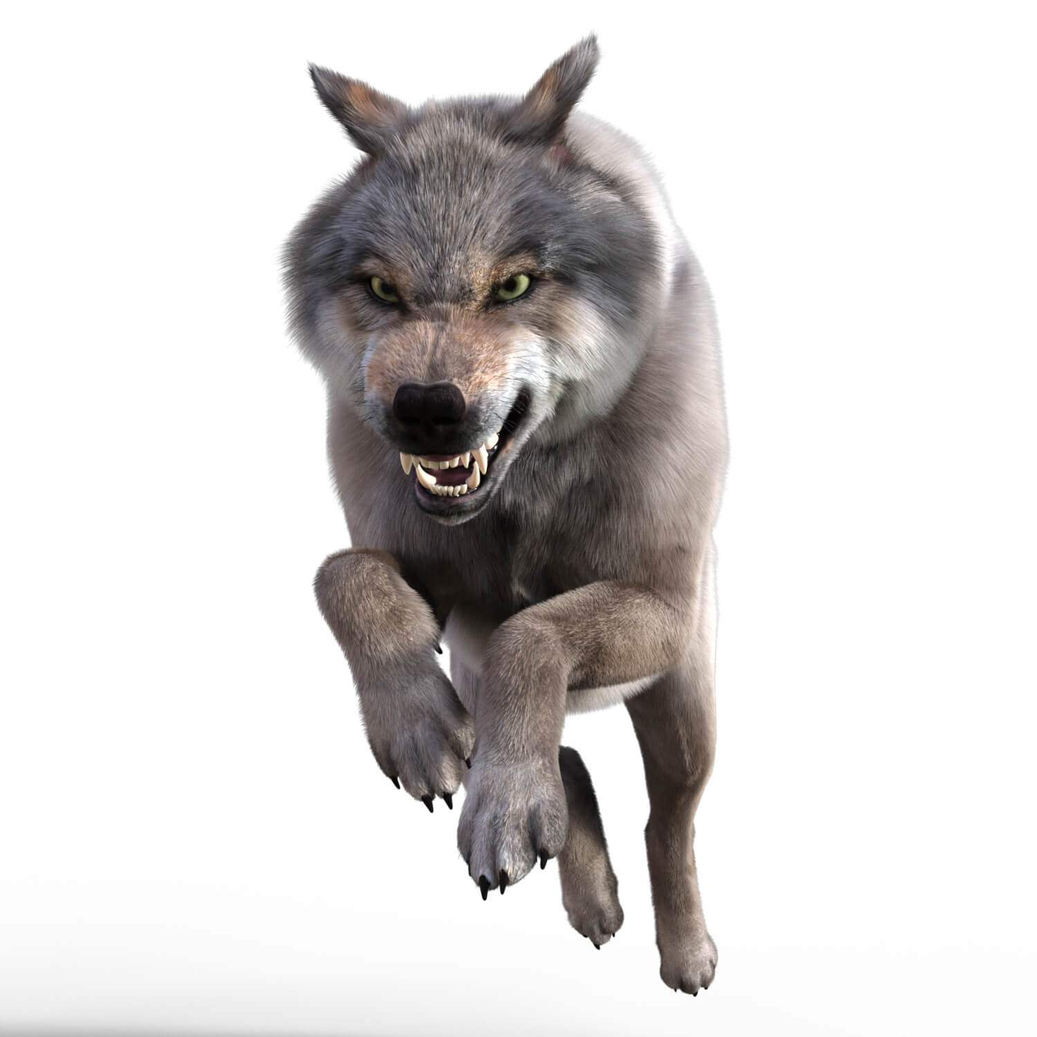 Wolf Standalone Figure - Daz Content by Vyusur