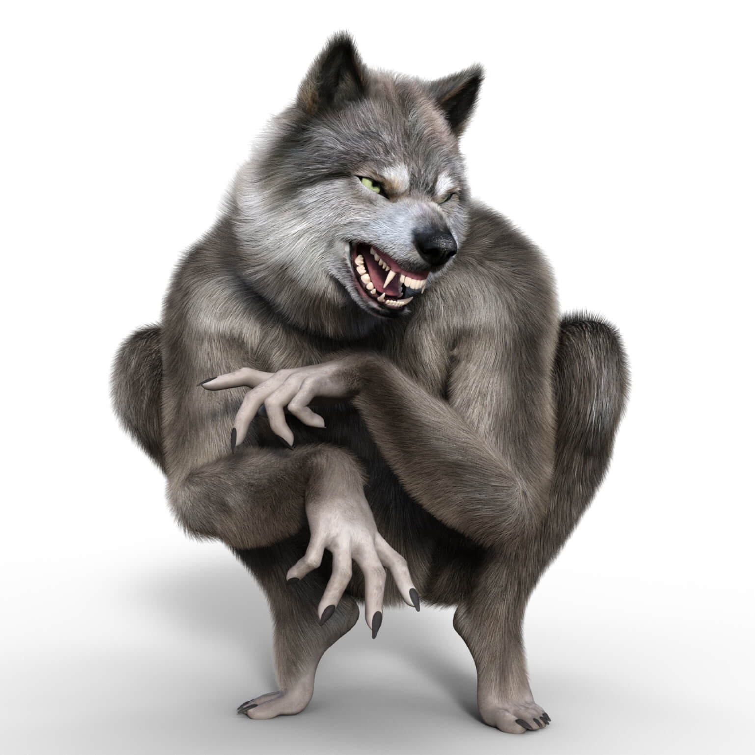 Wolfer Original Figure for DAZ Studio by Vyusur