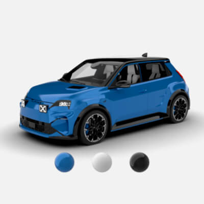 Alpine A290 GTS 2025 3D Model by W modeling studio