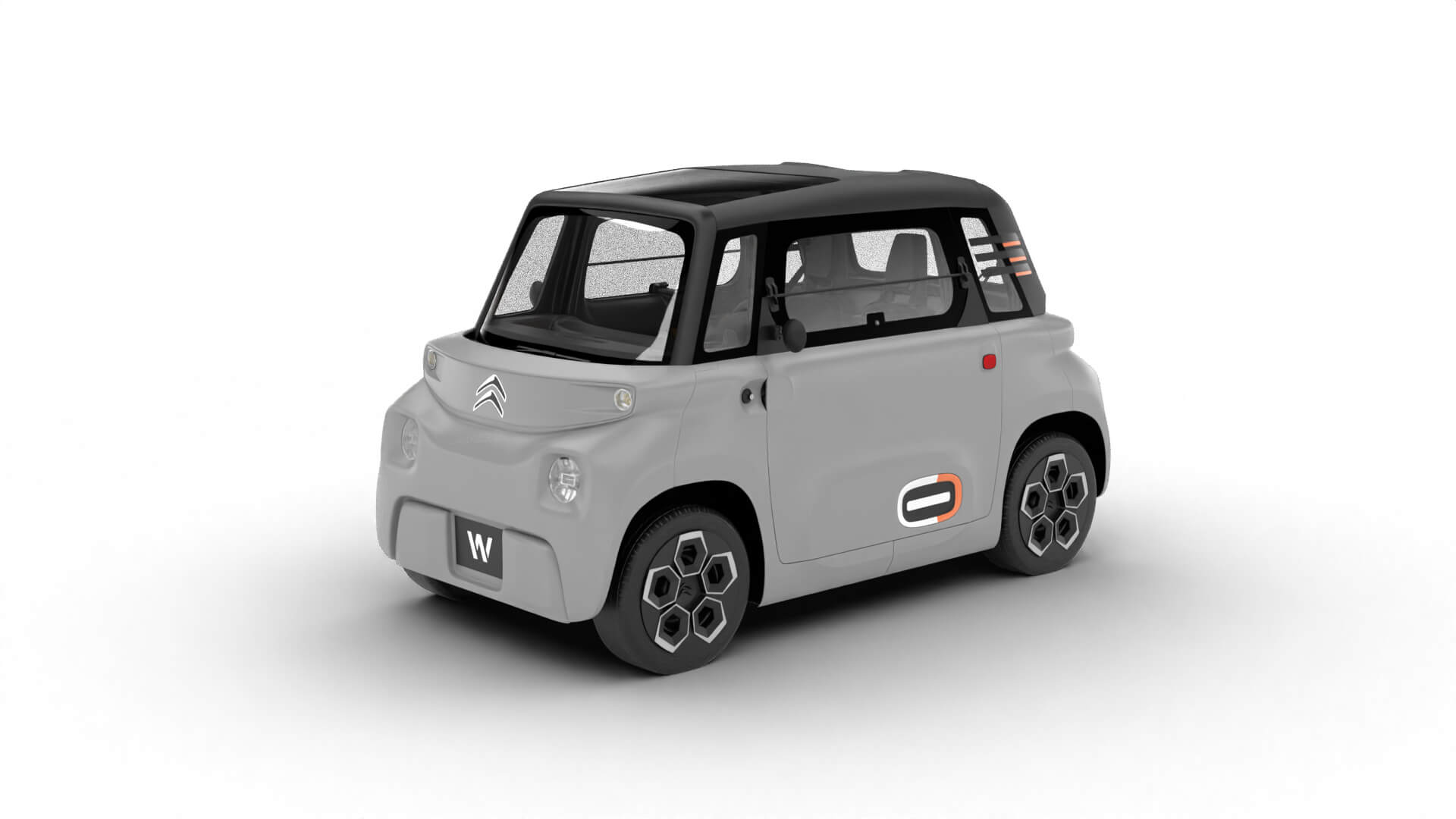Citroën Ami 2020 3D Model by W modeling studio