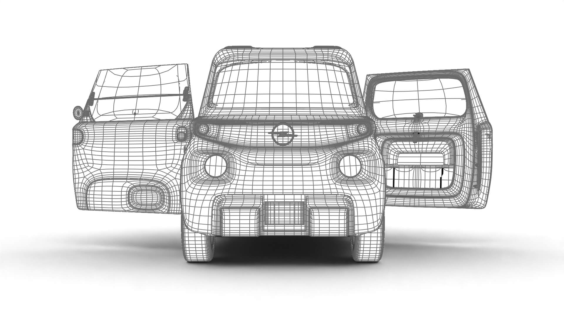 Opel Rocks E 2020 3D Model HQ Interior by W modeling studio