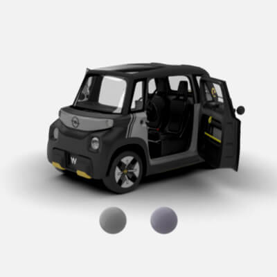 Opel Rocks E 2020 3D Model HQ Interior by W modeling studio