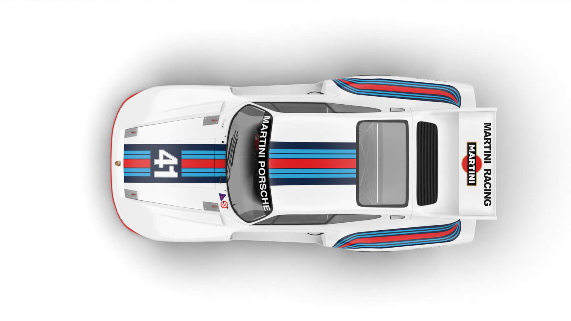 Porsche 935 1977 Martini Racing 3d model 3D model by W modeling studio