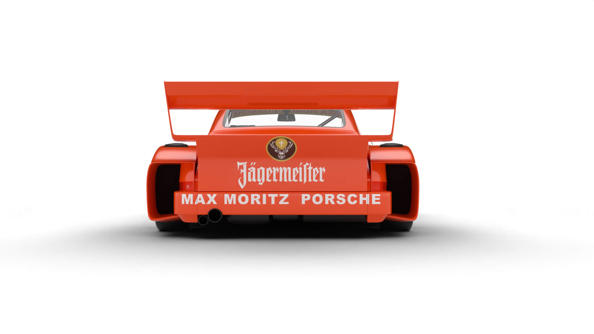 Porsche 935\77 1977 #52 Jagermeister Racing 3d model by W modeling studio