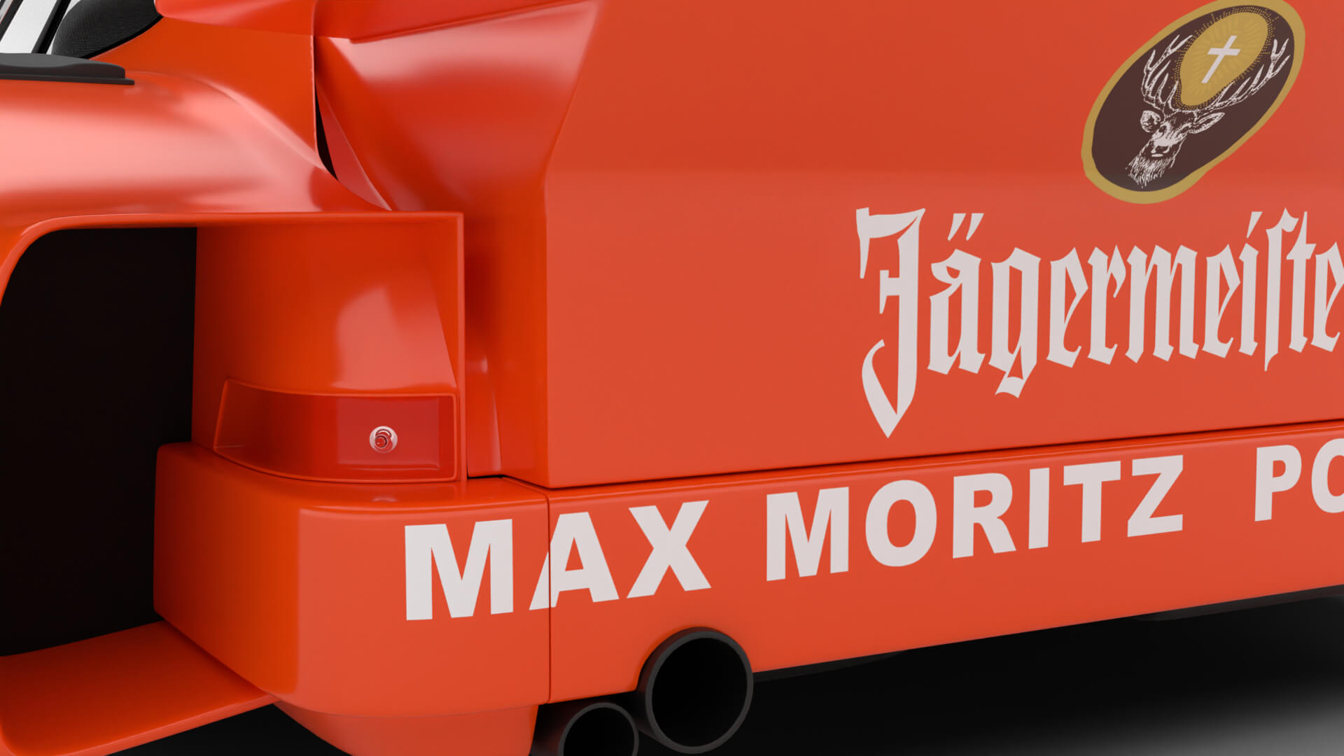 Porsche 935\77 1977 #52 Jagermeister Racing 3d model by W modeling studio