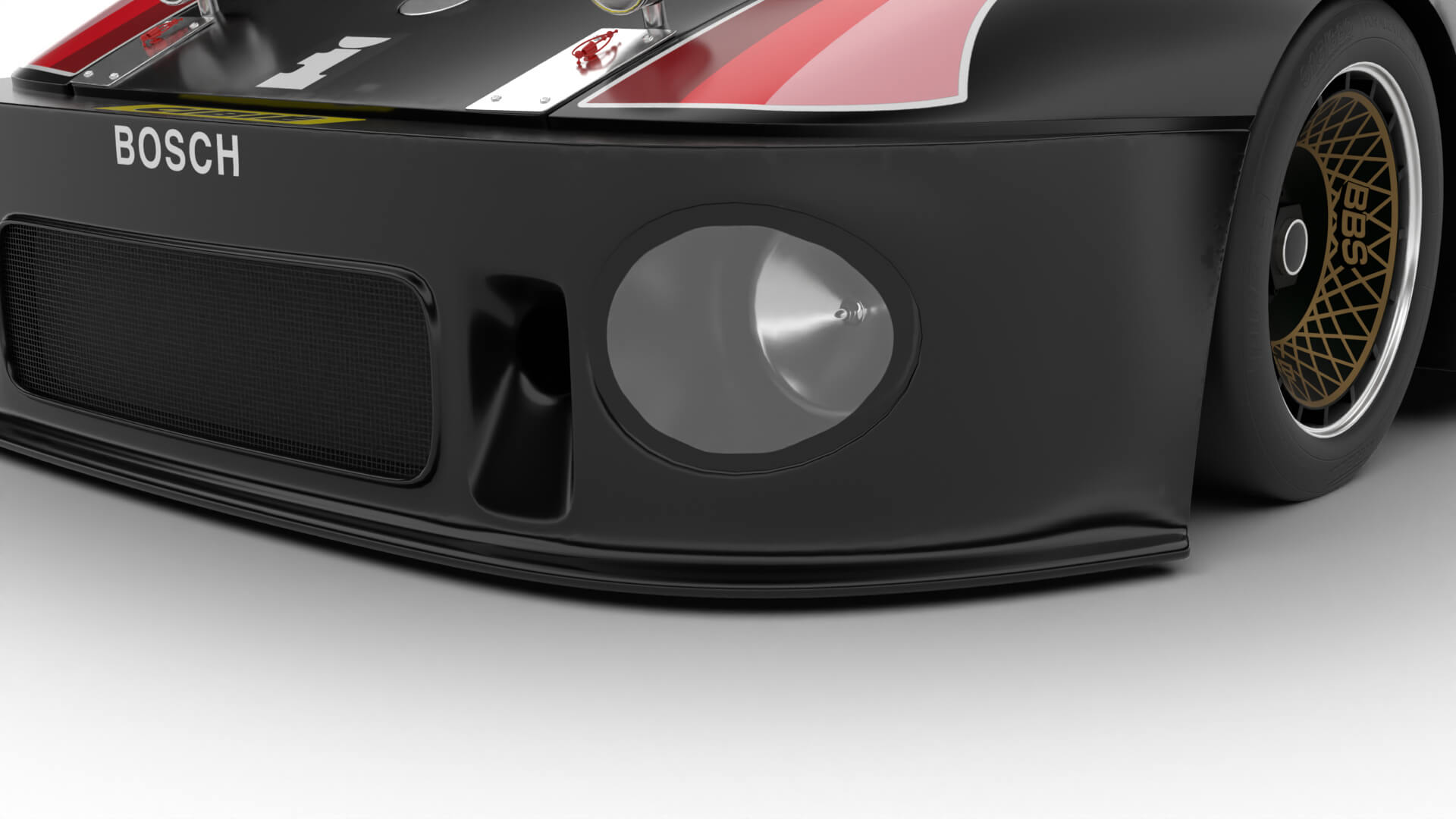 Porsche 935\77 1977 Daytona Racing 3d model by W modeling studio