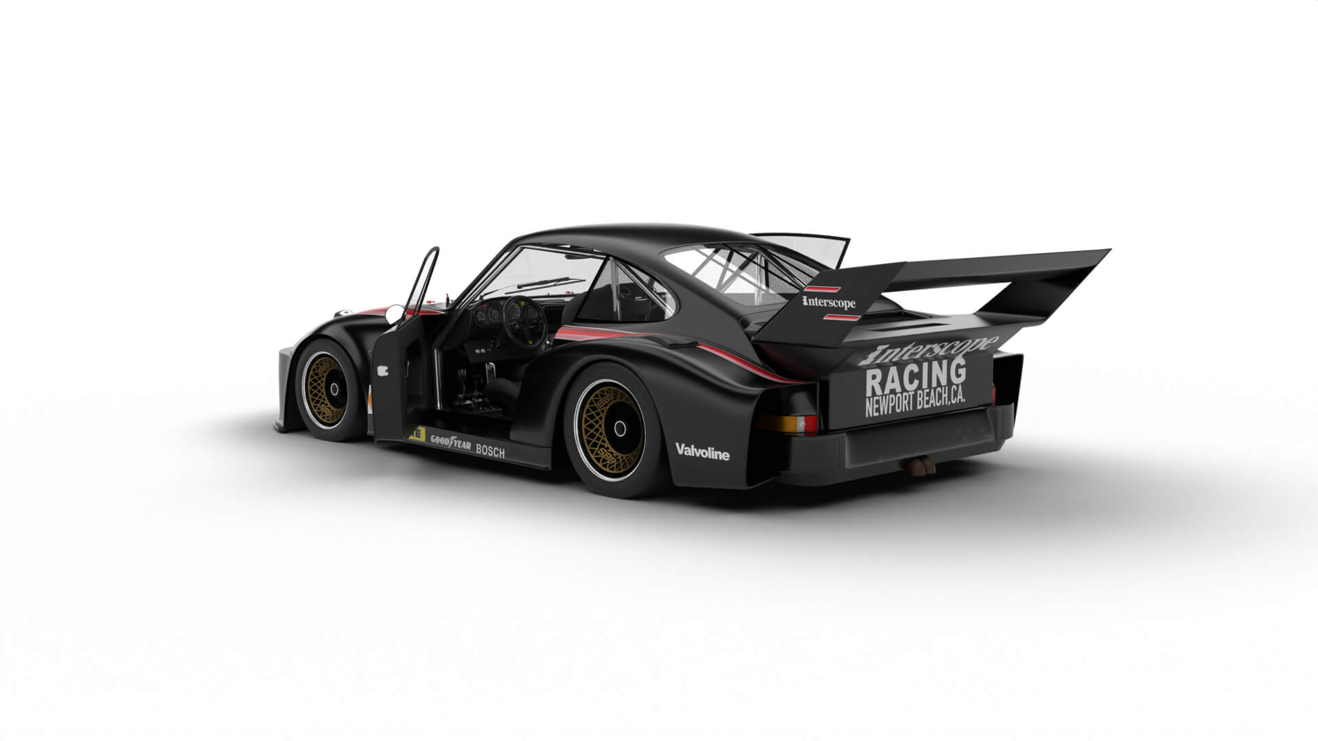 Porsche 935\77 1977 Daytona Racing HQ - 3D Model by W modeling studio