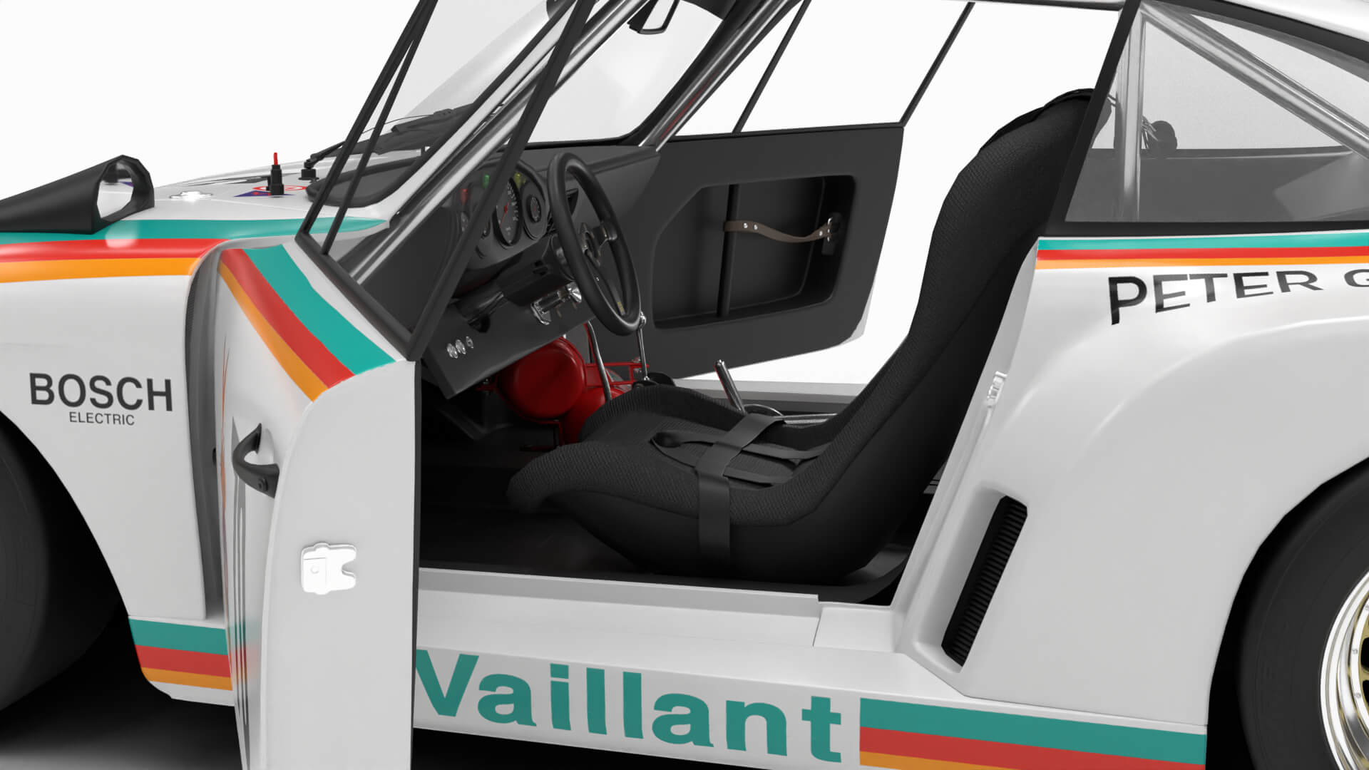 Porsche 935\77 1977 Vaillant DRM Racing HQ - 3D Model by W modeling studio