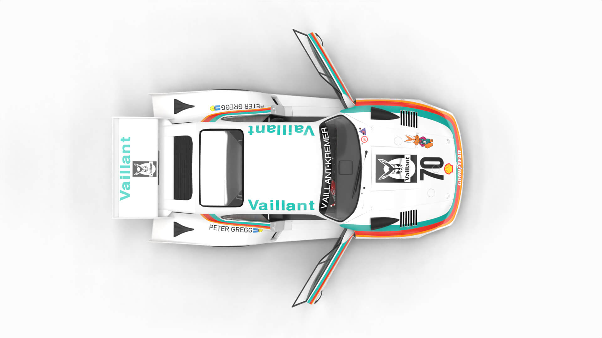 Porsche 935\77 1977 Vaillant DRM Racing HQ - 3D Model by W modeling studio