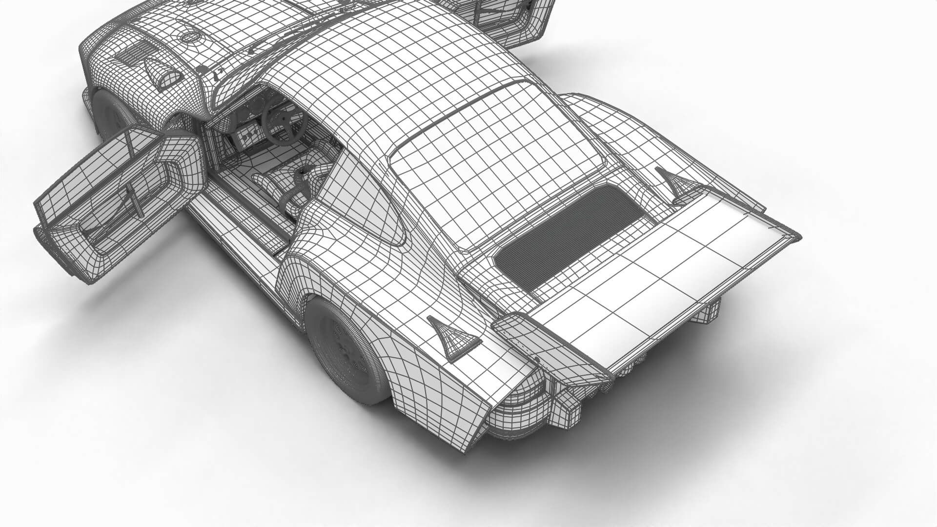 Porsche 935\77 1977 Vaillant DRM Racing HQ - 3D Model by W modeling studio