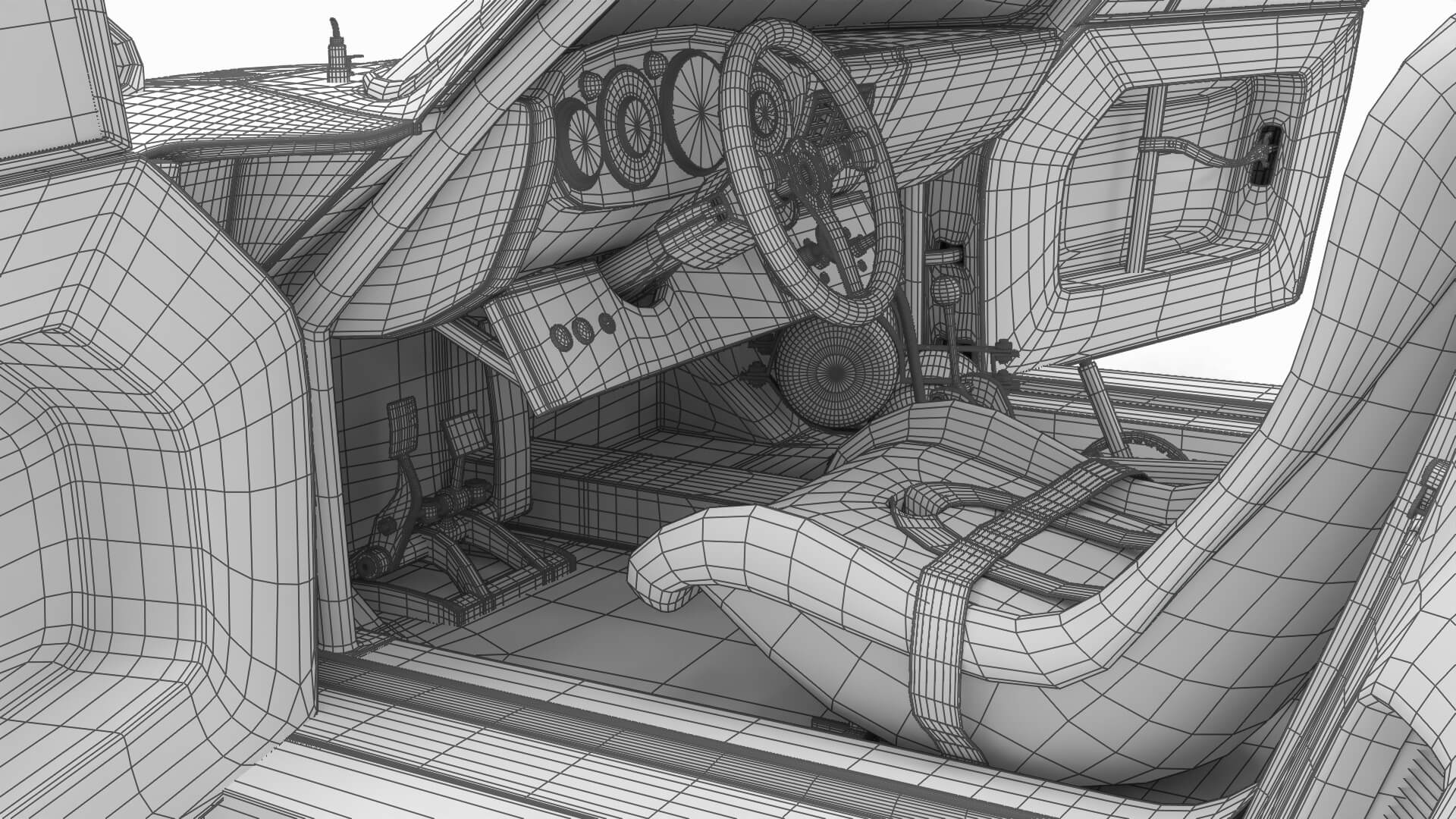 Porsche 935\77 1977 Vaillant DRM Racing HQ - 3D Model by W modeling studio