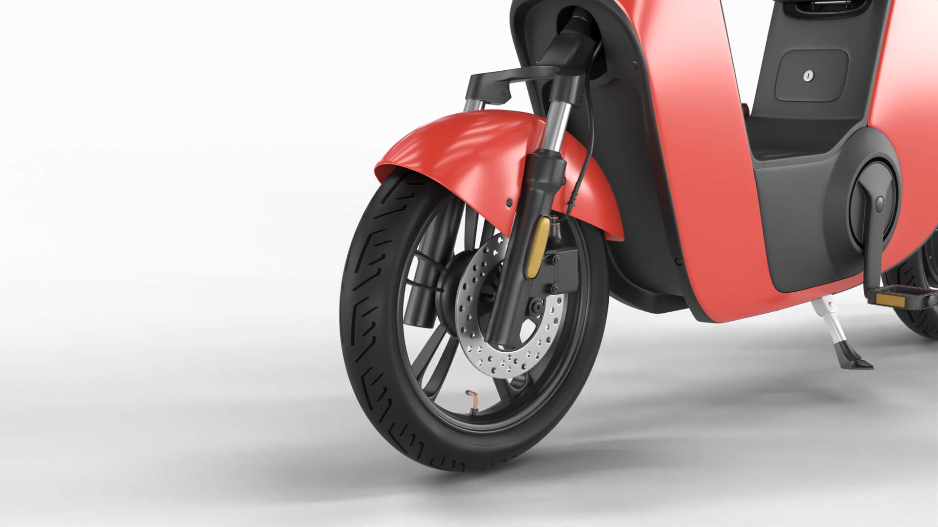 Scooter Yadea V7 3D Model by W modeling studio