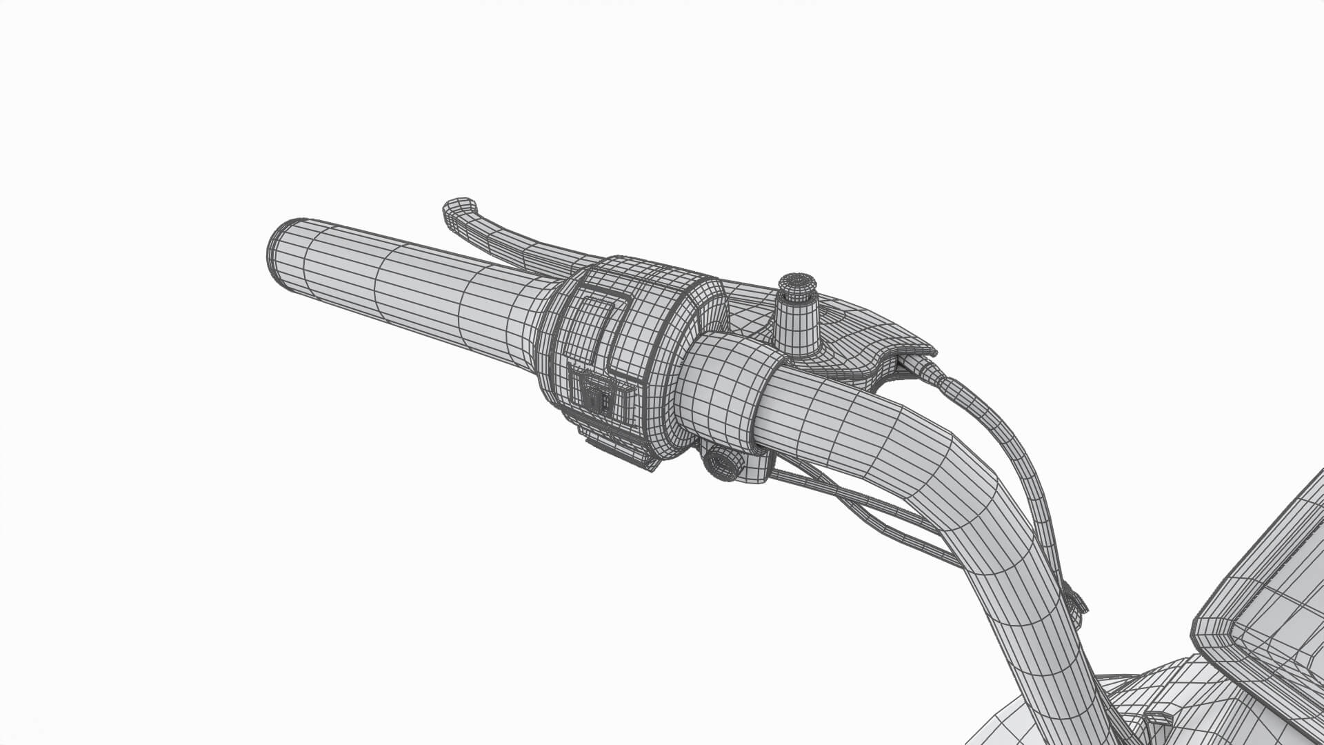 Scooter Yadea V7 3D Model by W modeling studio