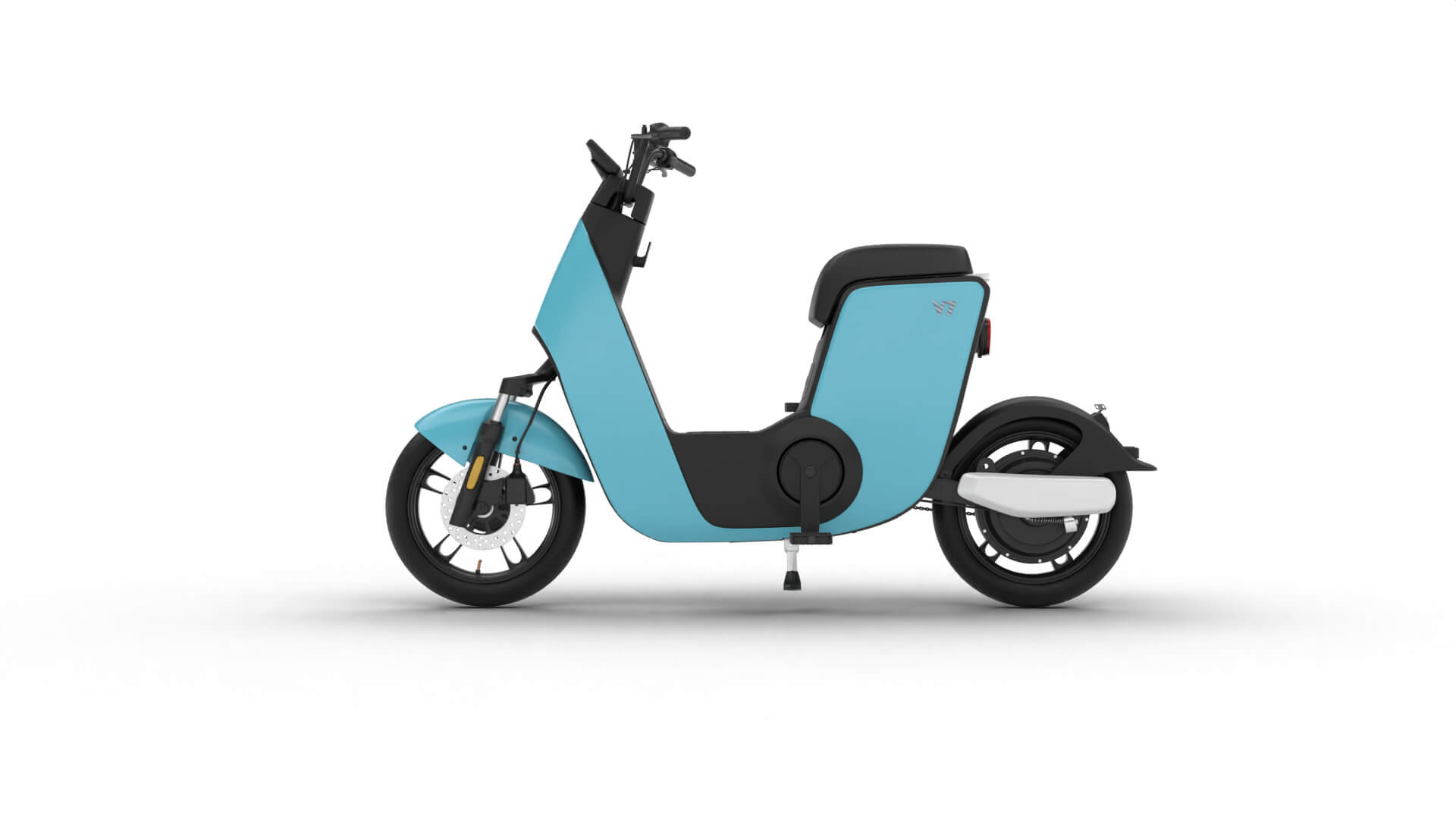 Scooter Yadea V7 3D Model by W modeling studio