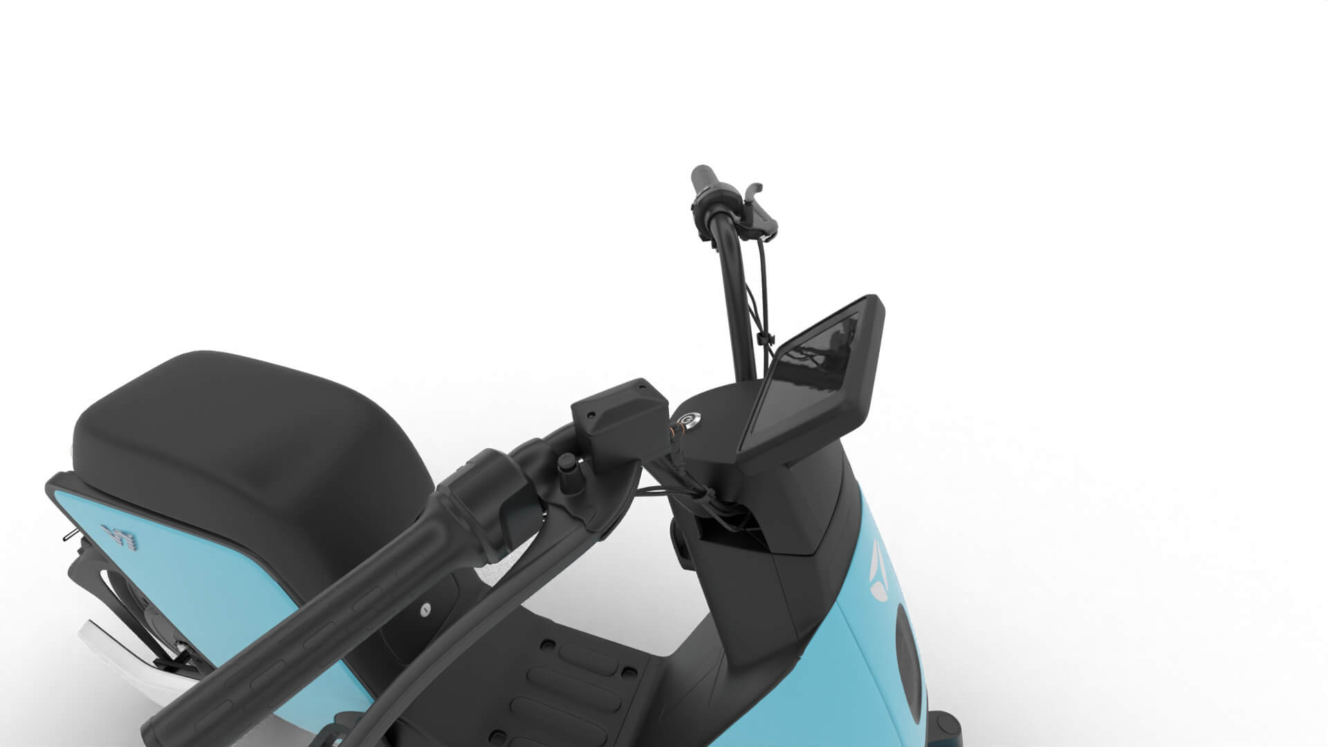 Scooter Yadea V7 3D Model by W modeling studio