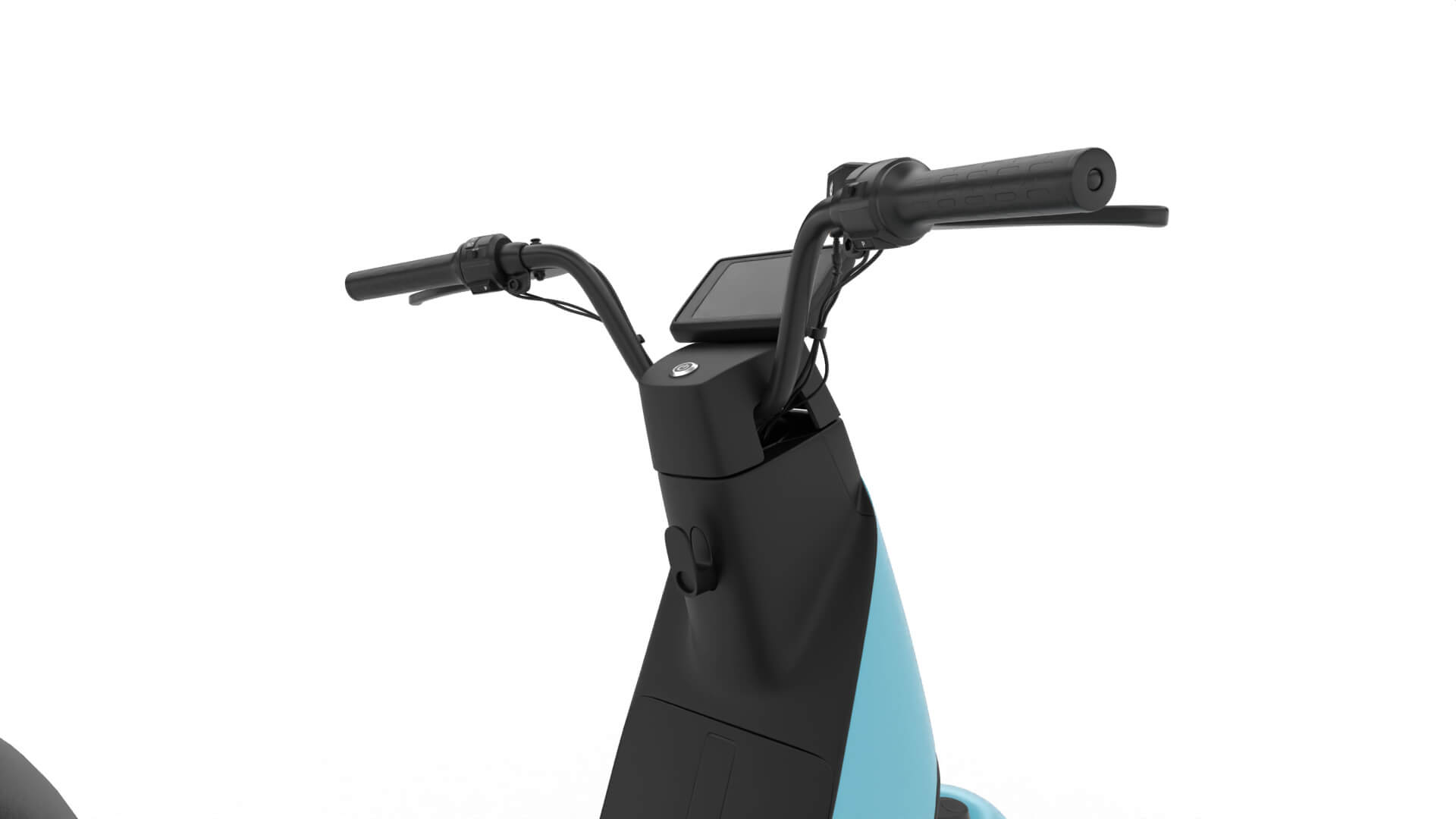 Scooter Yadea V7 3D Model by W modeling studio