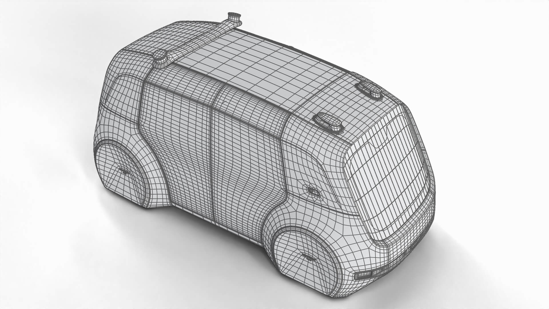Volkswagen Sedric - 3D Model by W modeling studio