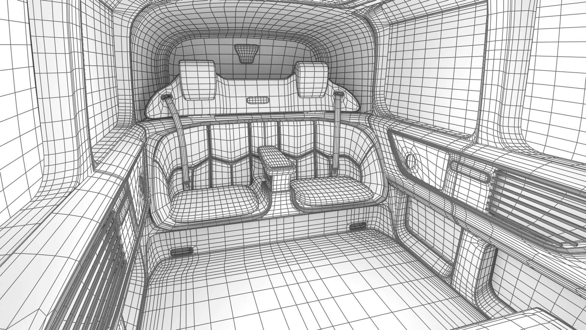 Volkswagen Sedric - 3D Model by W modeling studio