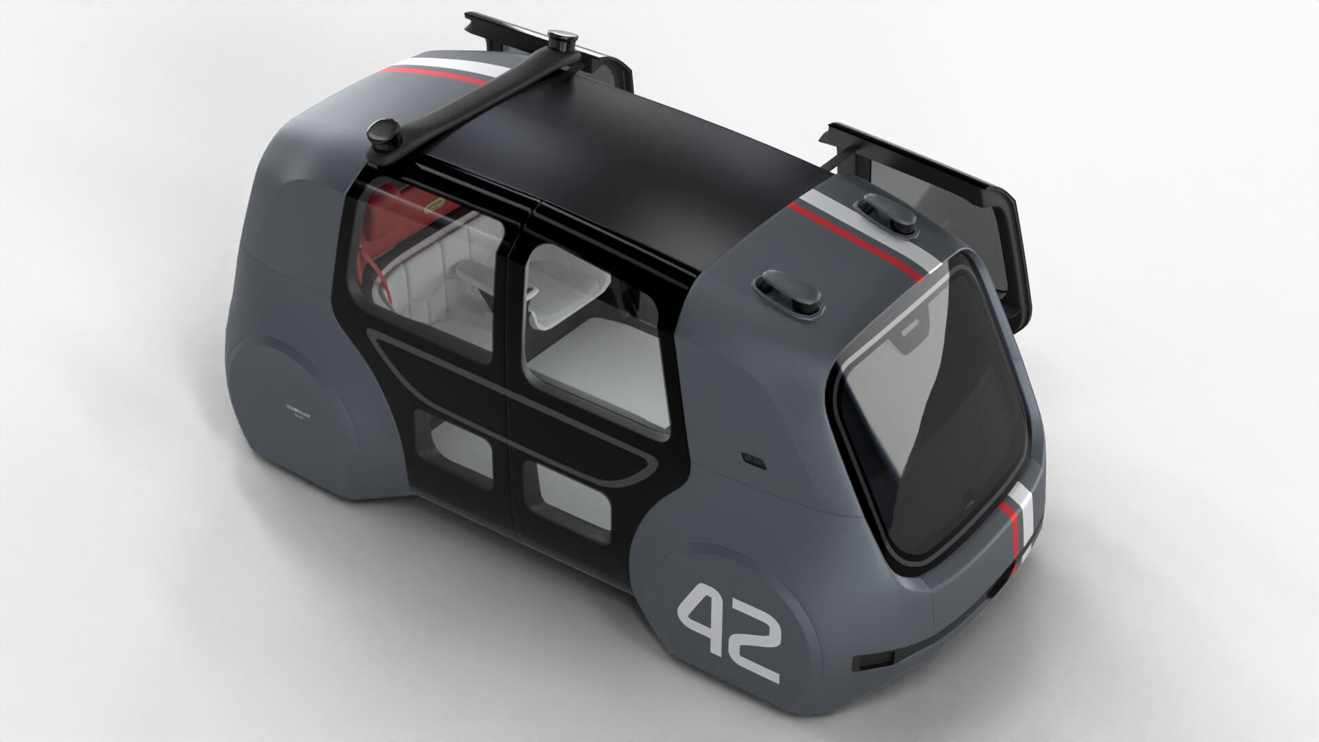 Volkswagen Sedric HQ Interior - 3D Model by W modeling studio