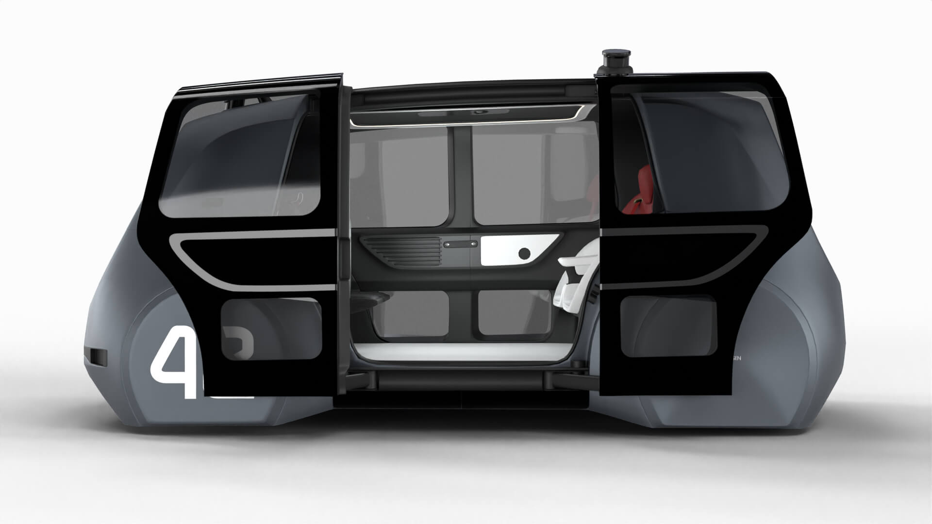 Volkswagen Sedric HQ Interior - 3D Model by W modeling studio