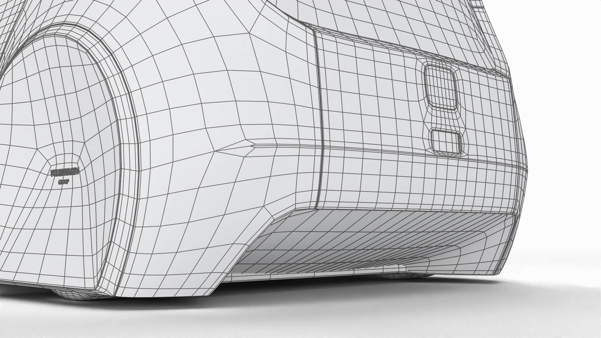Volkswagen Sedric 3D Model by W modeling studio