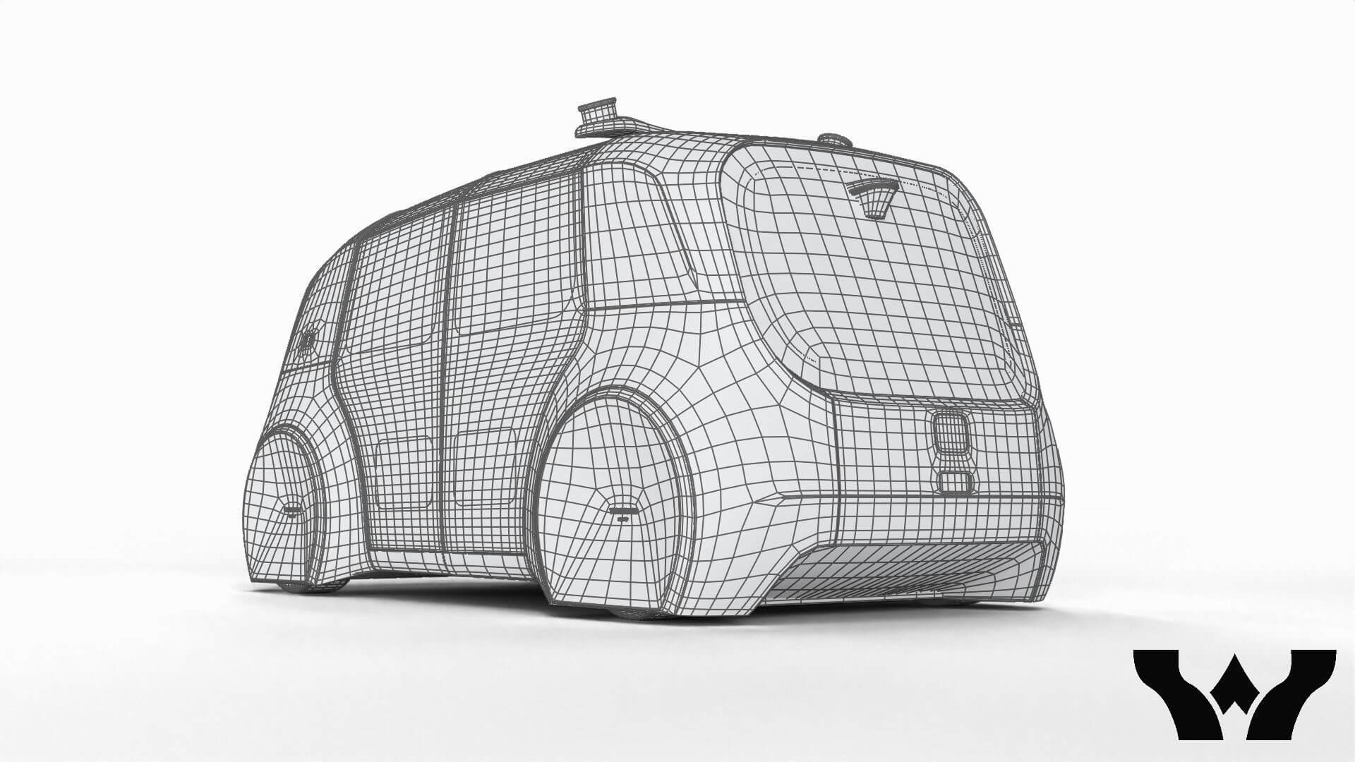 Volkswagen Sedric HQ Interior - 3D Model by W modeling studio