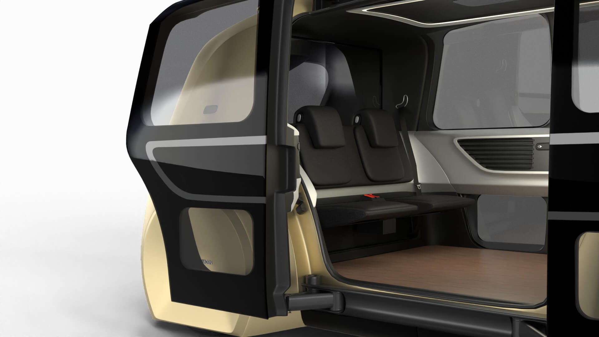 Volkswagen Sedric HQ Interior - 3D Model by W modeling studio