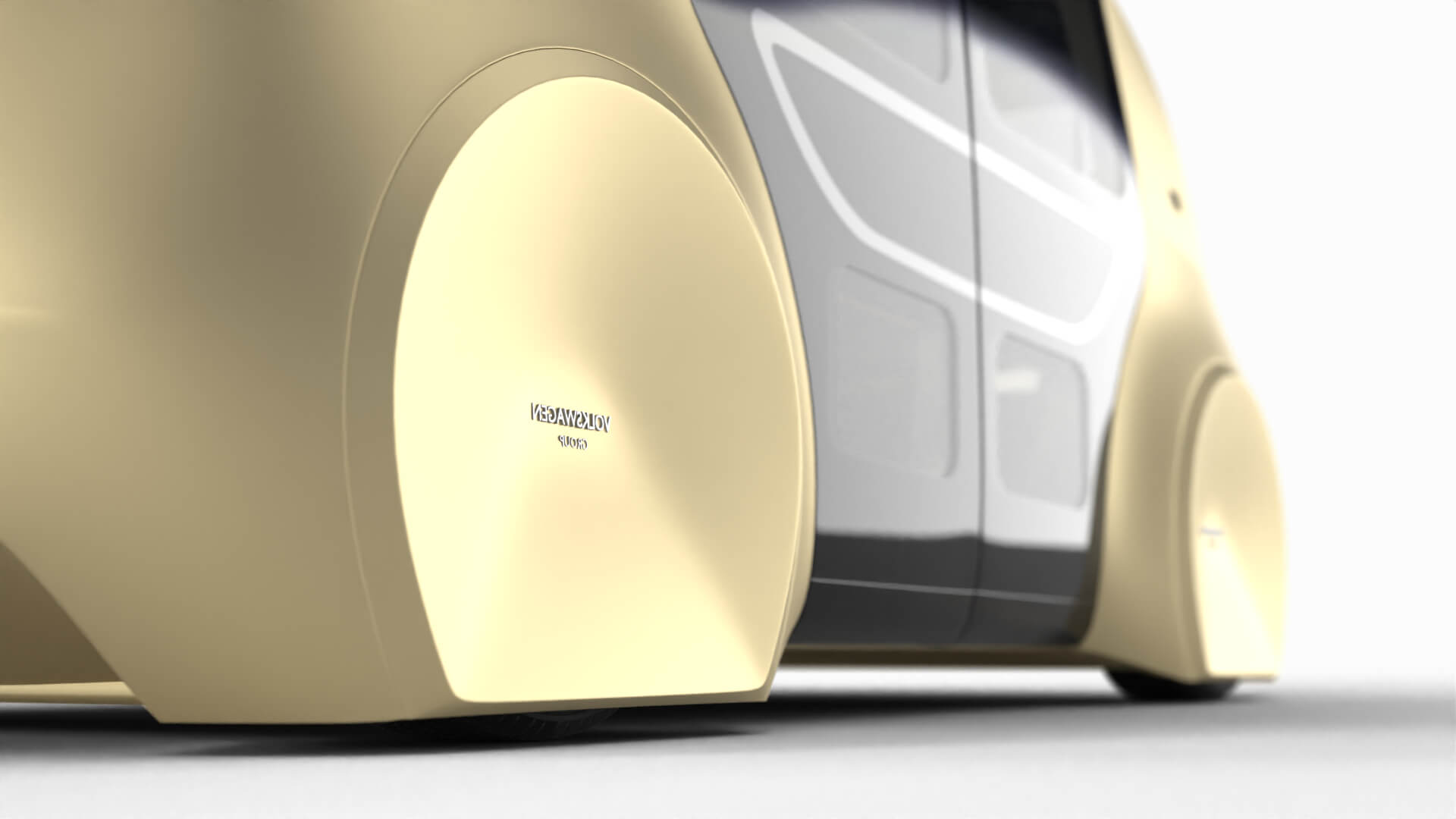 Volkswagen Sedric HQ Interior - 3D Model by W modeling studio