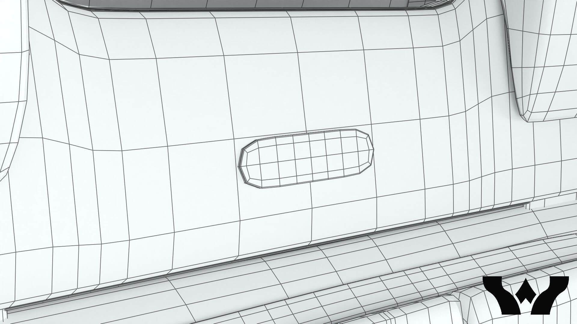 Volkswagen Sedric HQ Interior - 3D Model by W modeling studio