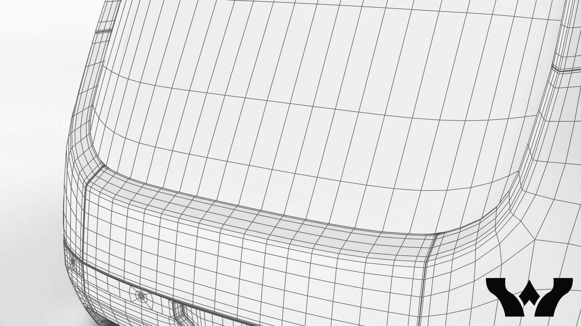 Volkswagen Sedric HQ Interior - 3D Model by W modeling studio