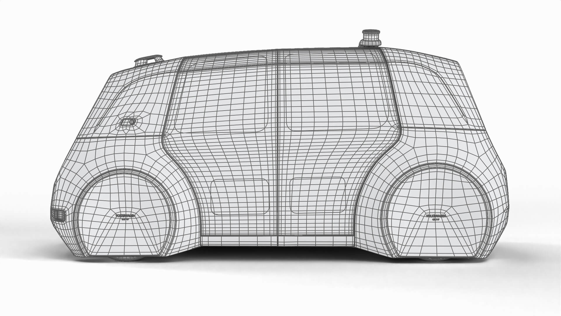 Volkswagen Sedric - 3D Model by W modeling studio