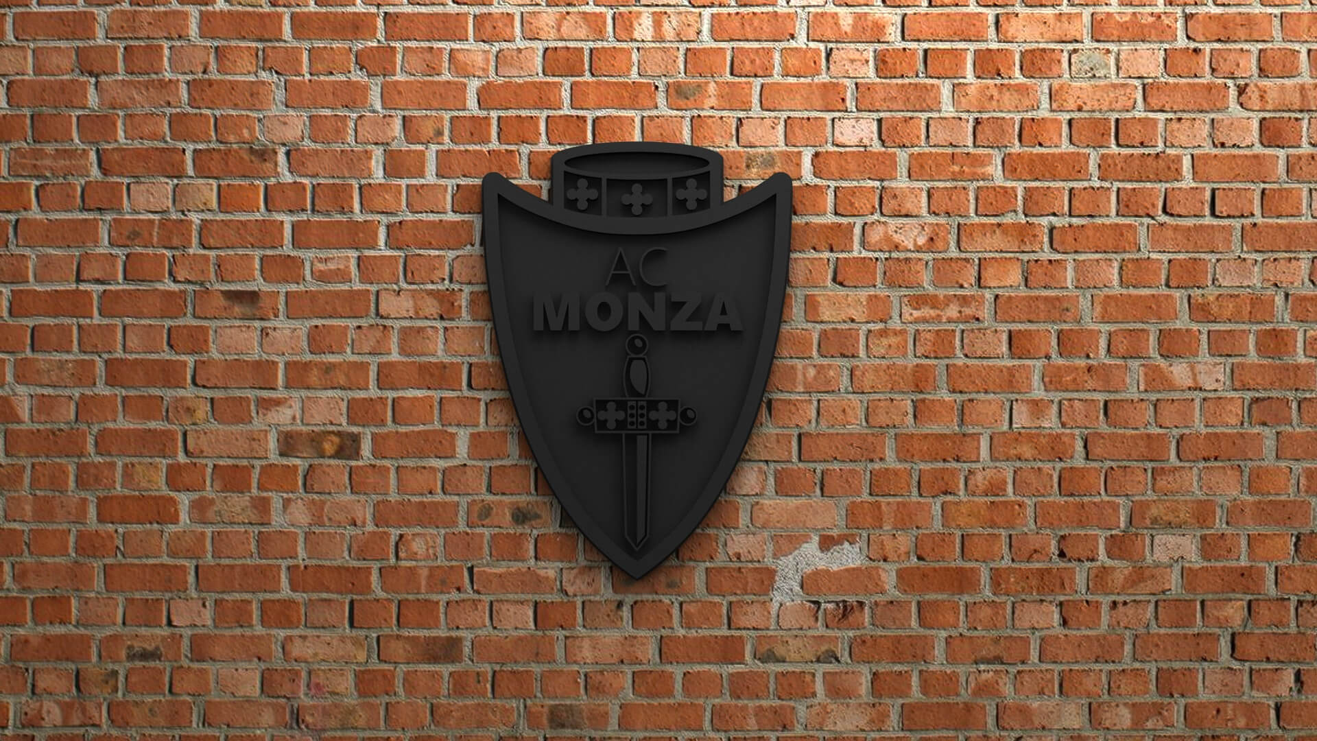 AC Monza Logo - 3D Print Model by waelmoussa