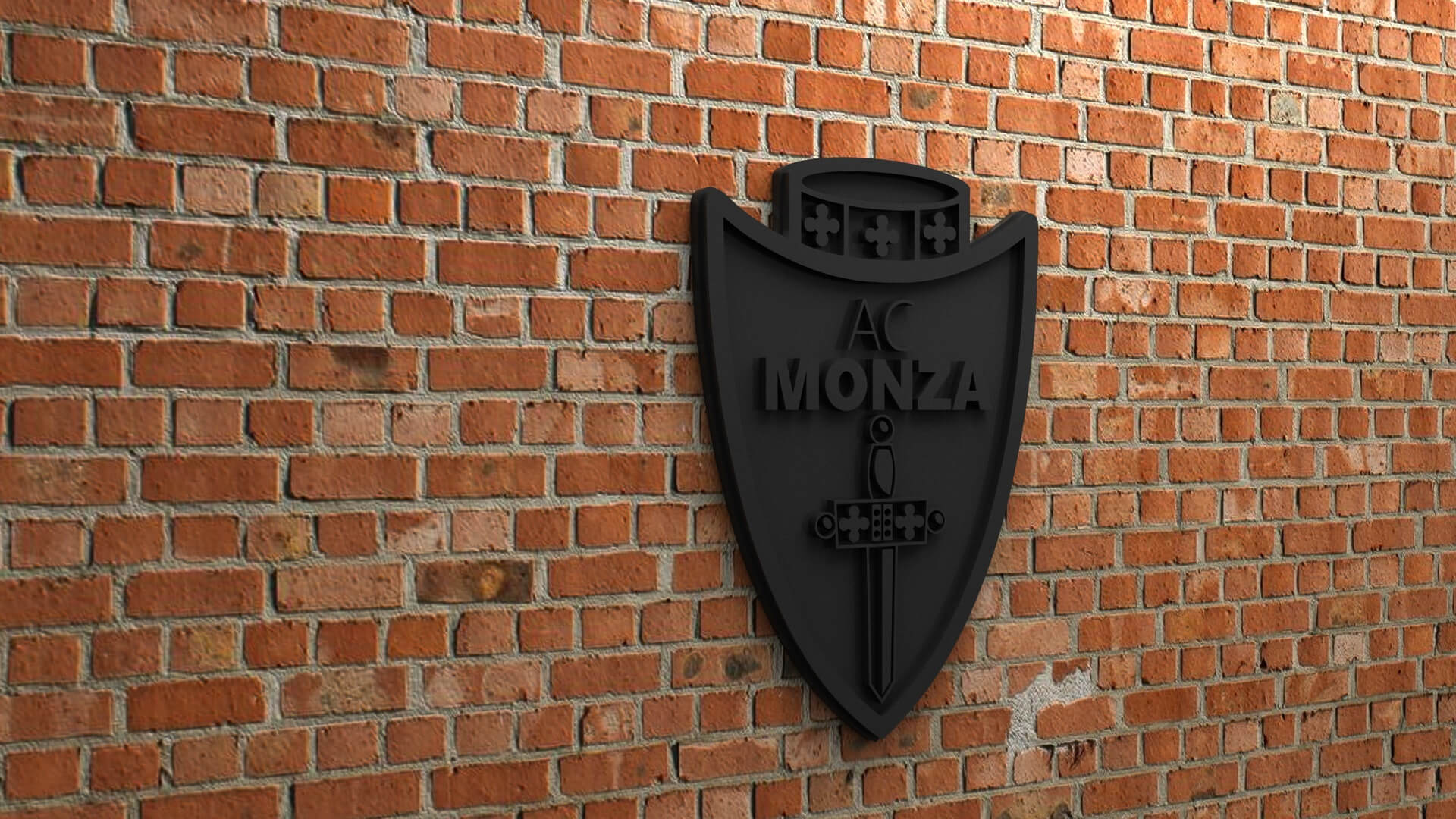 AC Monza Logo - 3D Print Model by waelmoussa