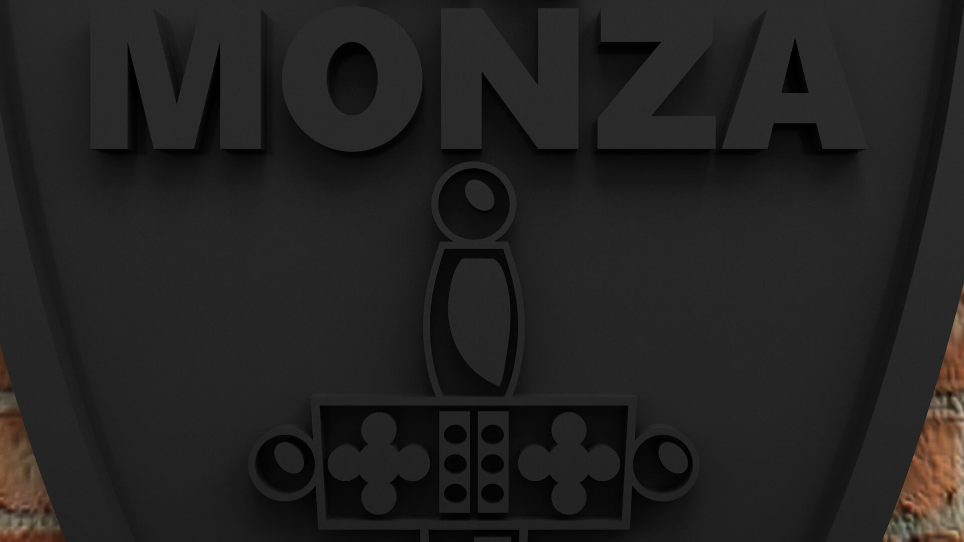 AC Monza Logo - 3D Model by waelmoussa