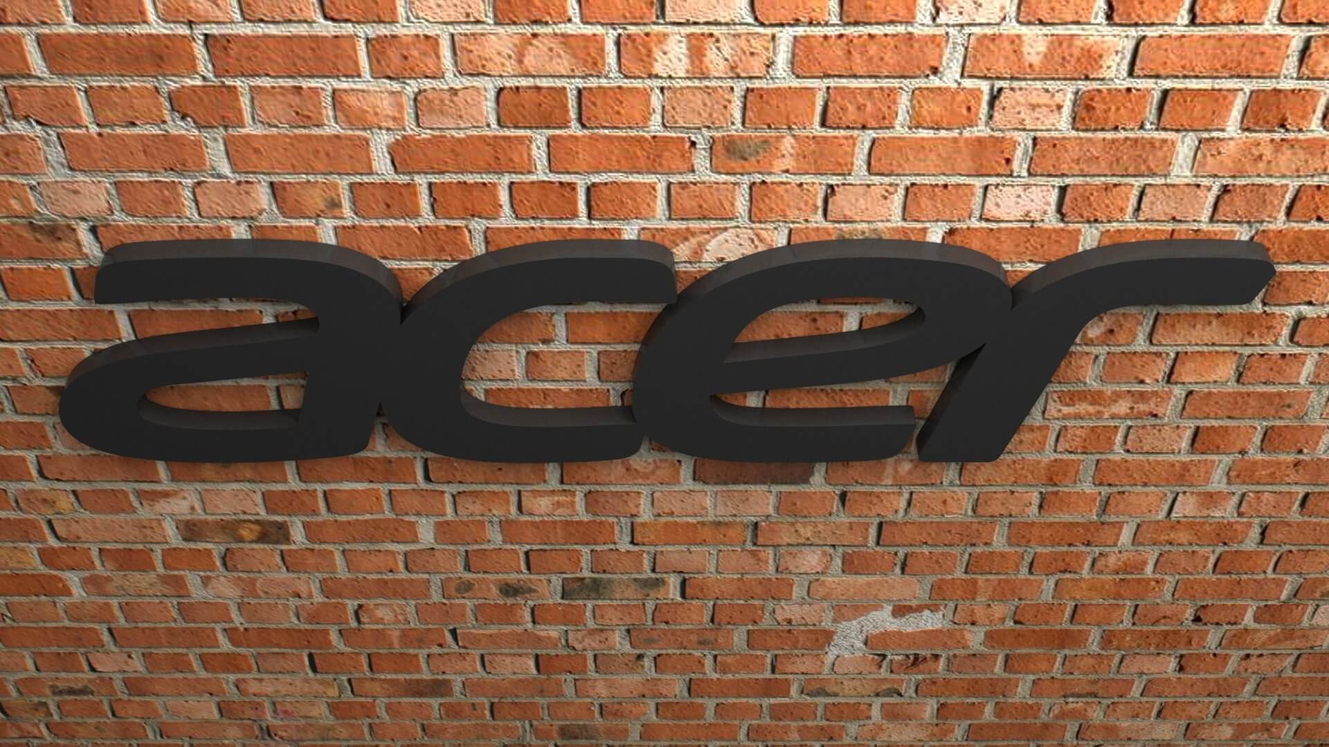 Acer Logo - 3D Model by waelmoussa