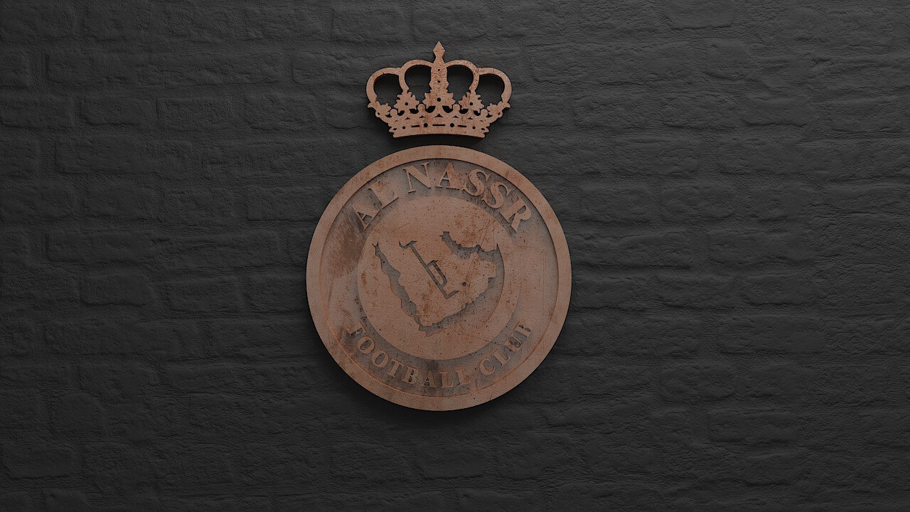 Al Nasser Football Club Logo - 3D Model by waelmoussa