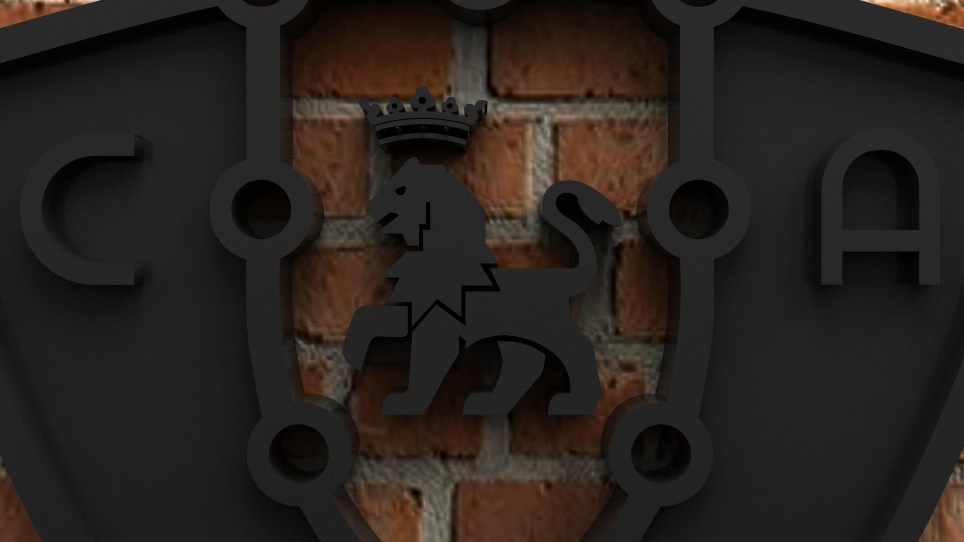 CA Osasuna Logo - 3D Model by waelmoussa