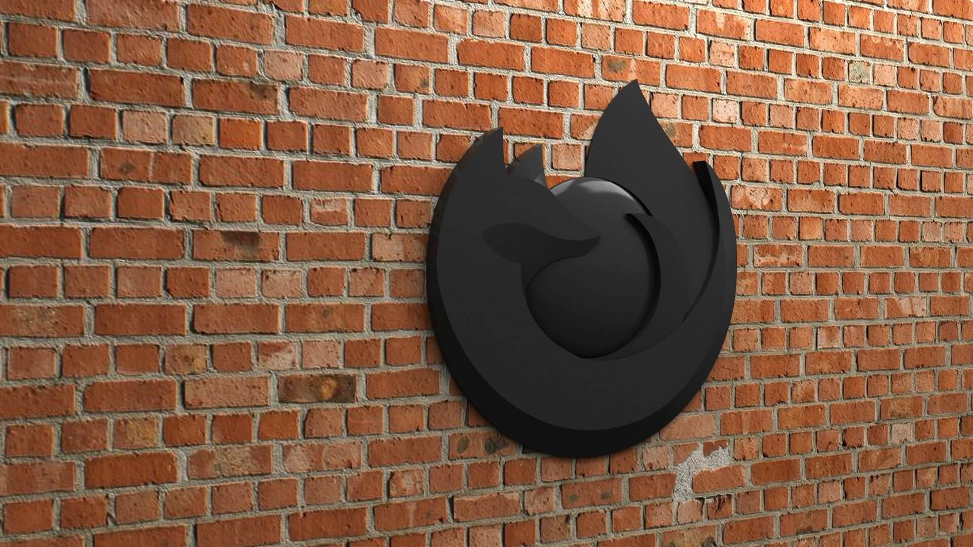Firefox Logo - 3D Model by waelmoussa
