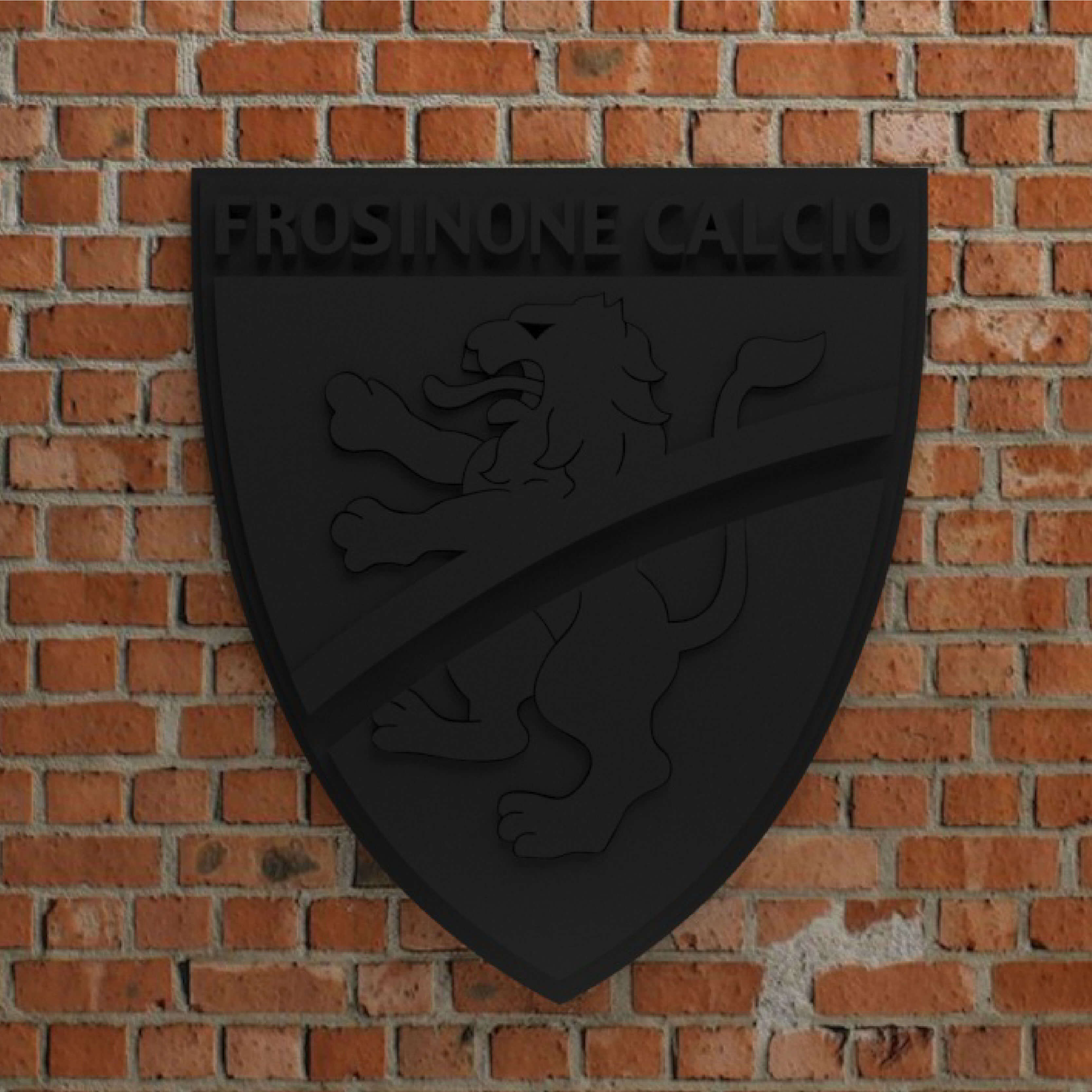 Frosinone Calcio Logo - 3D Model by waelmoussa