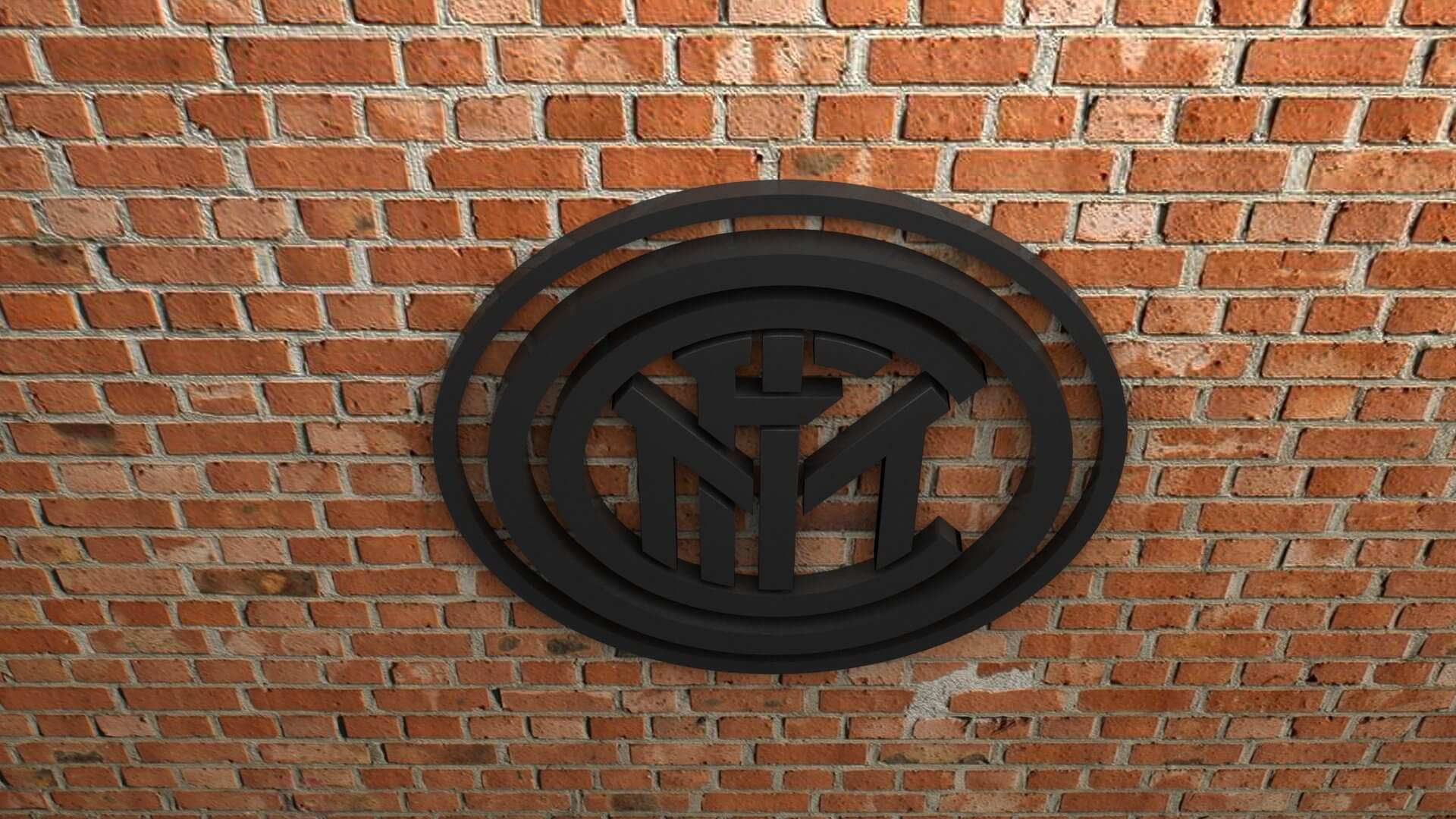 Inter Milan Logo - 3D Model by waelmoussa