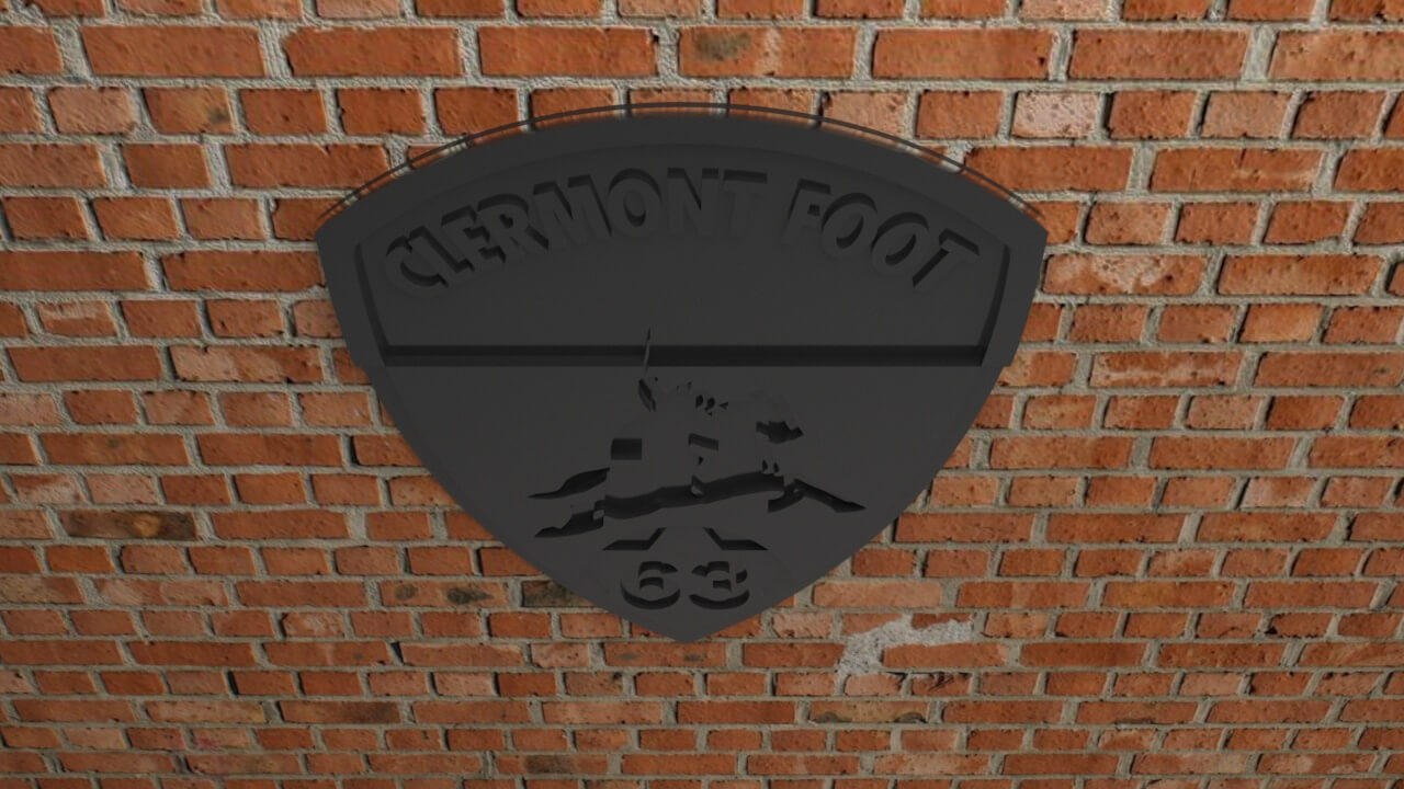 Le Havre AC Logo - 3D Model by waelmoussa