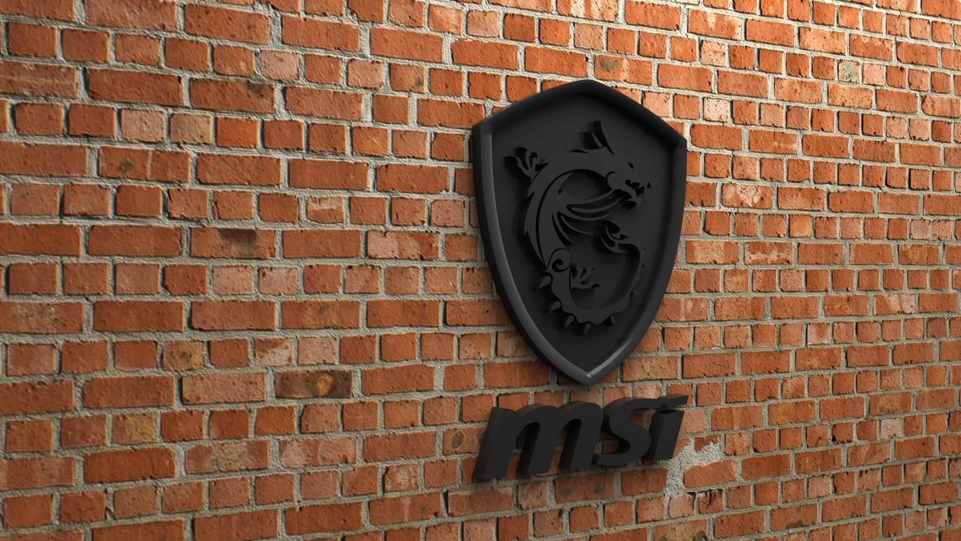MSI Logo - 3D Model by waelmoussa