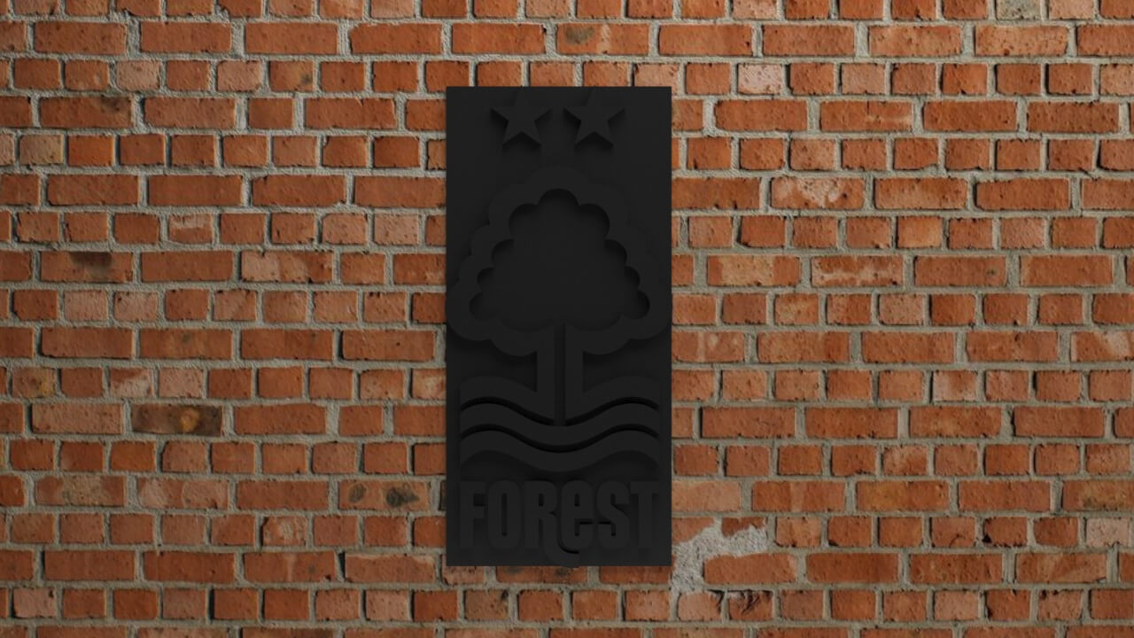 Nottingham Forest F.c. Logo - 3D Model by waelmoussa