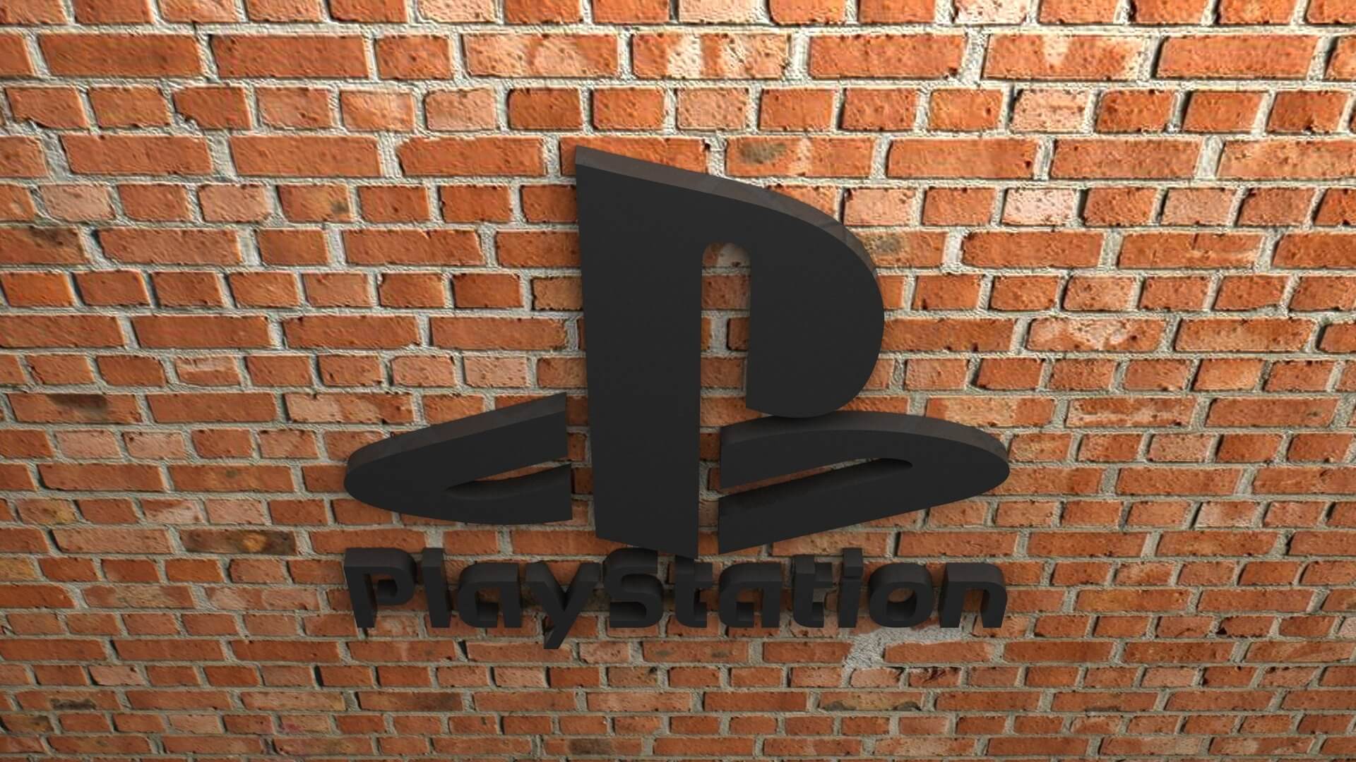 PlayStation Logo - 3D Model by waelmoussa
