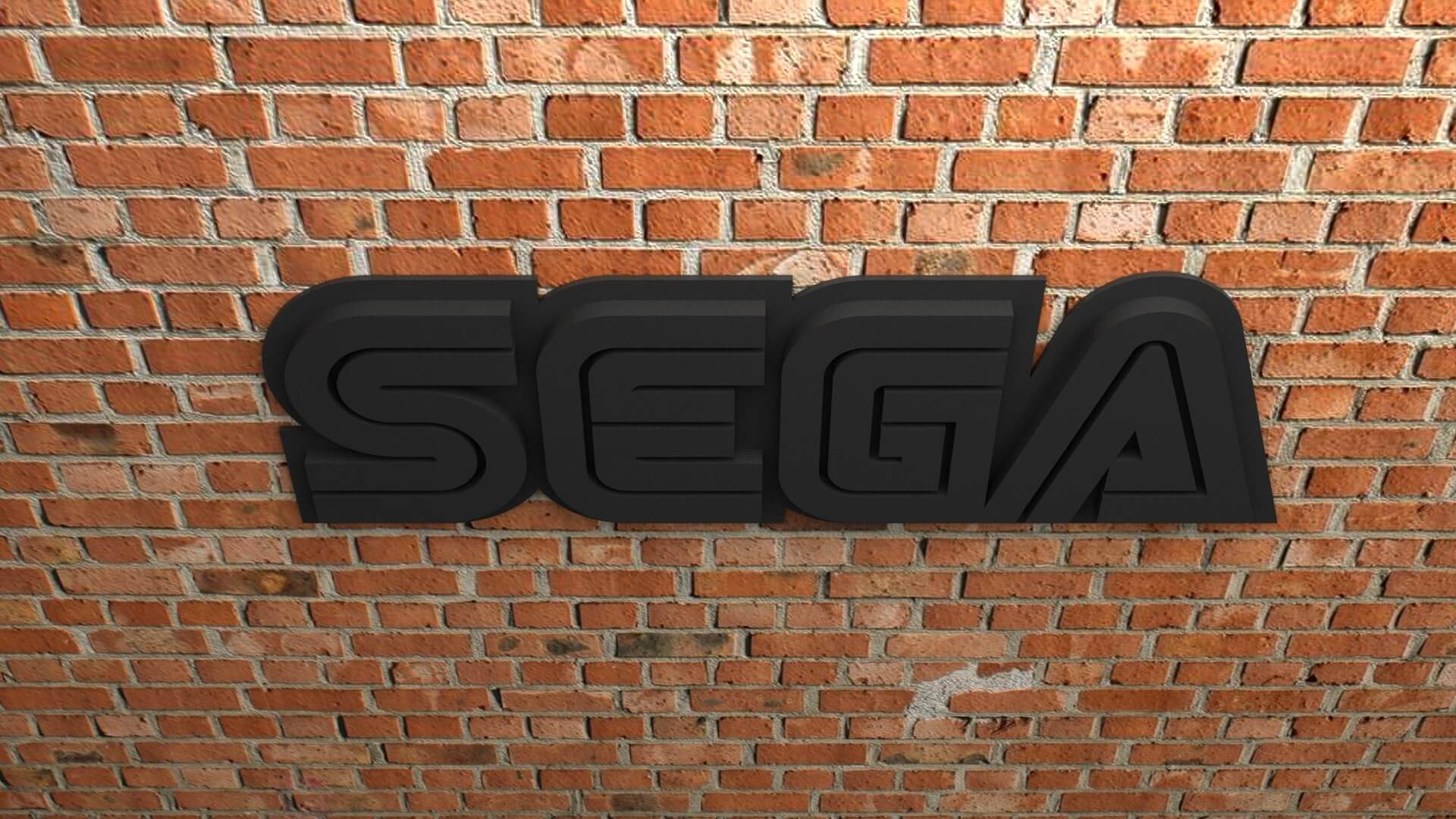 SEGA Logo - 3D Model by waelmoussa