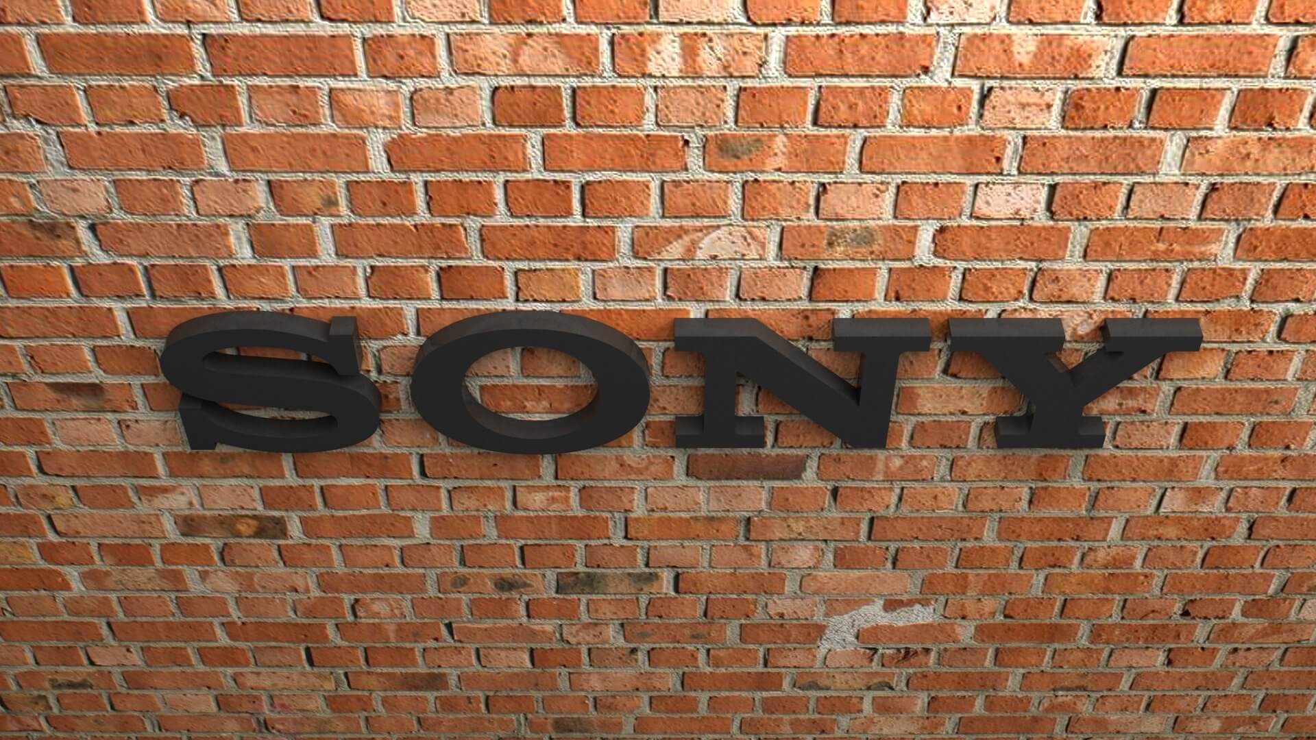 Sony Logo - 3D Model by waelmoussa