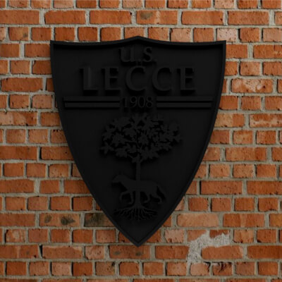 U.s. Lecce Logo - 3D Print Model by waelmoussa