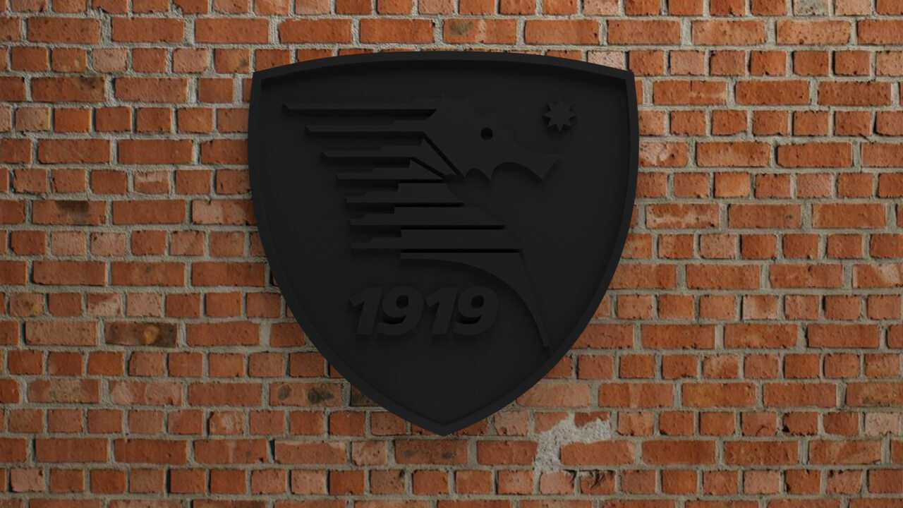 U.s. Salernitana 1919 Logo - 3D Model by waelmoussa